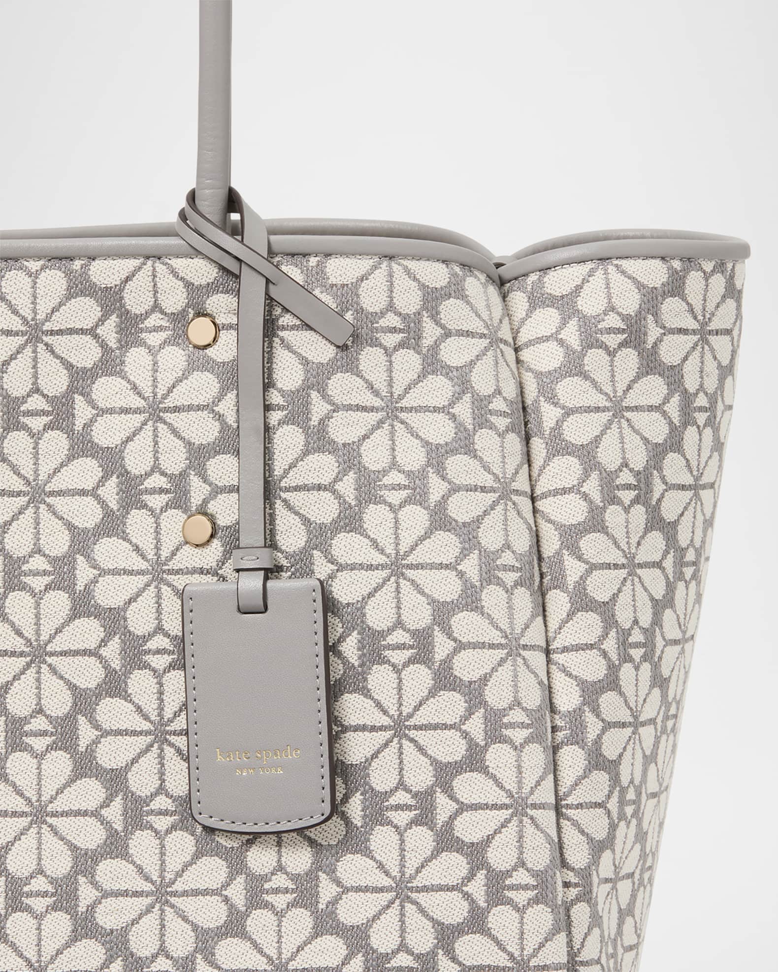 kate spade new york large spade flower jacquard tote bag | Neiman Marcus