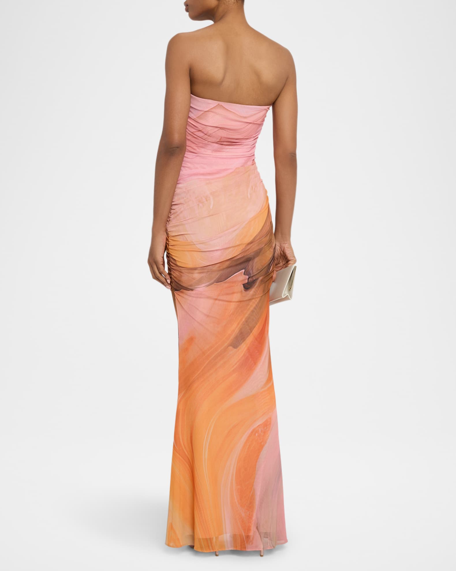 Retrofete Isadore Strapless Ruched Dress | Neiman Marcus