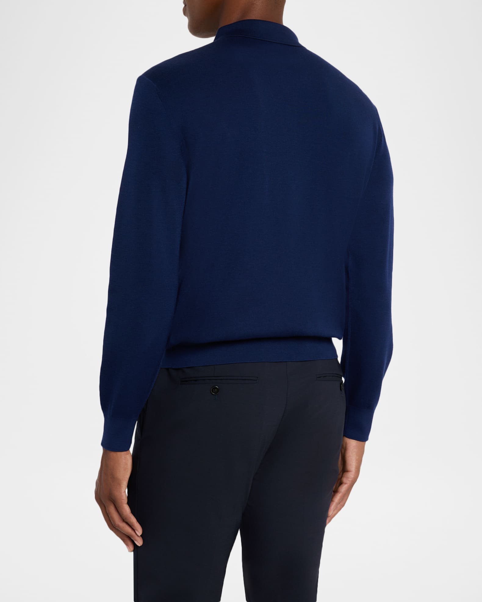 Stefano Ricci Men's Cashmere Quarter-Zip Polo Sweater | Neiman Marcus