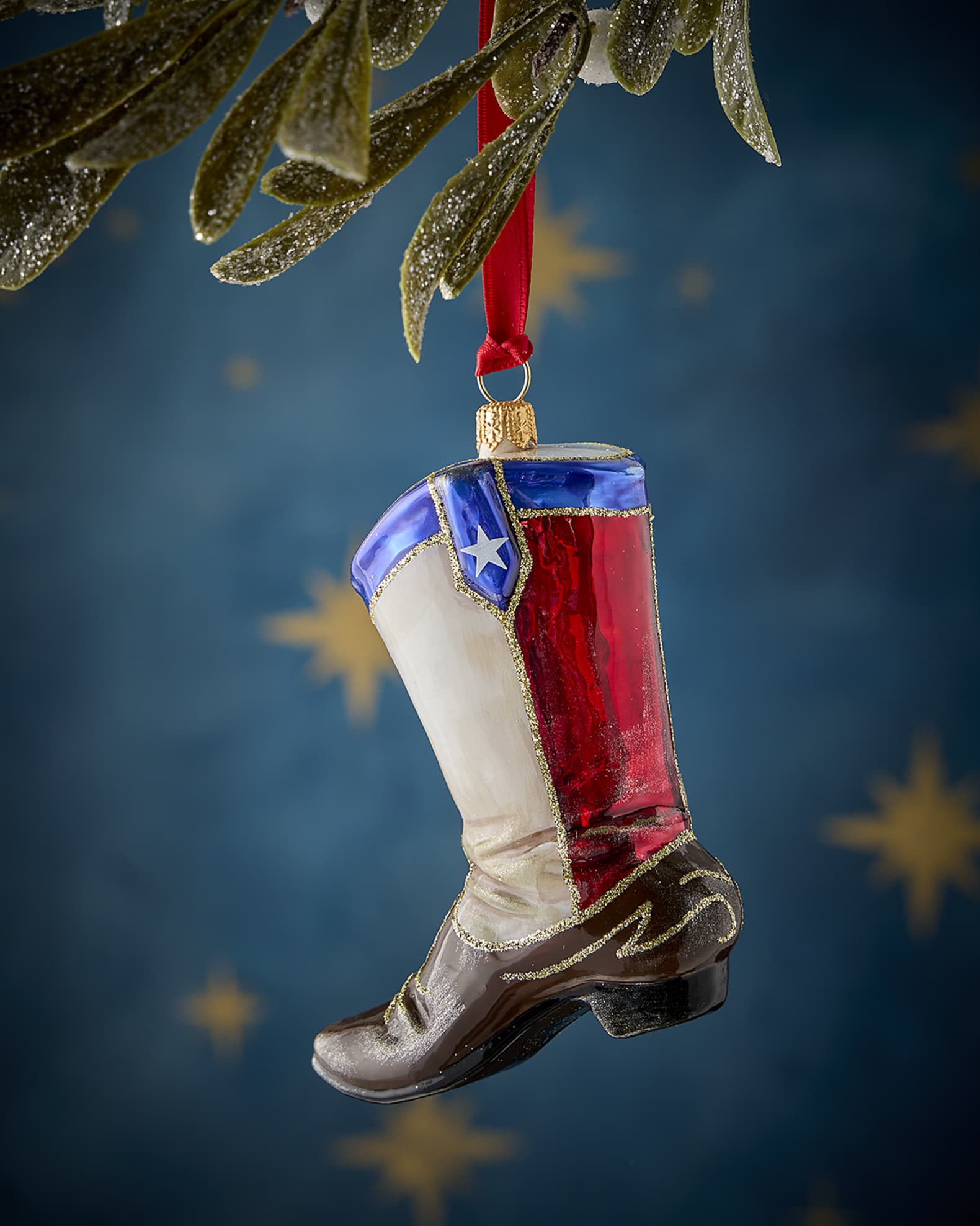 Joy To The World Collectibles Neiman Marcus Cowboy Boot Christmas ...