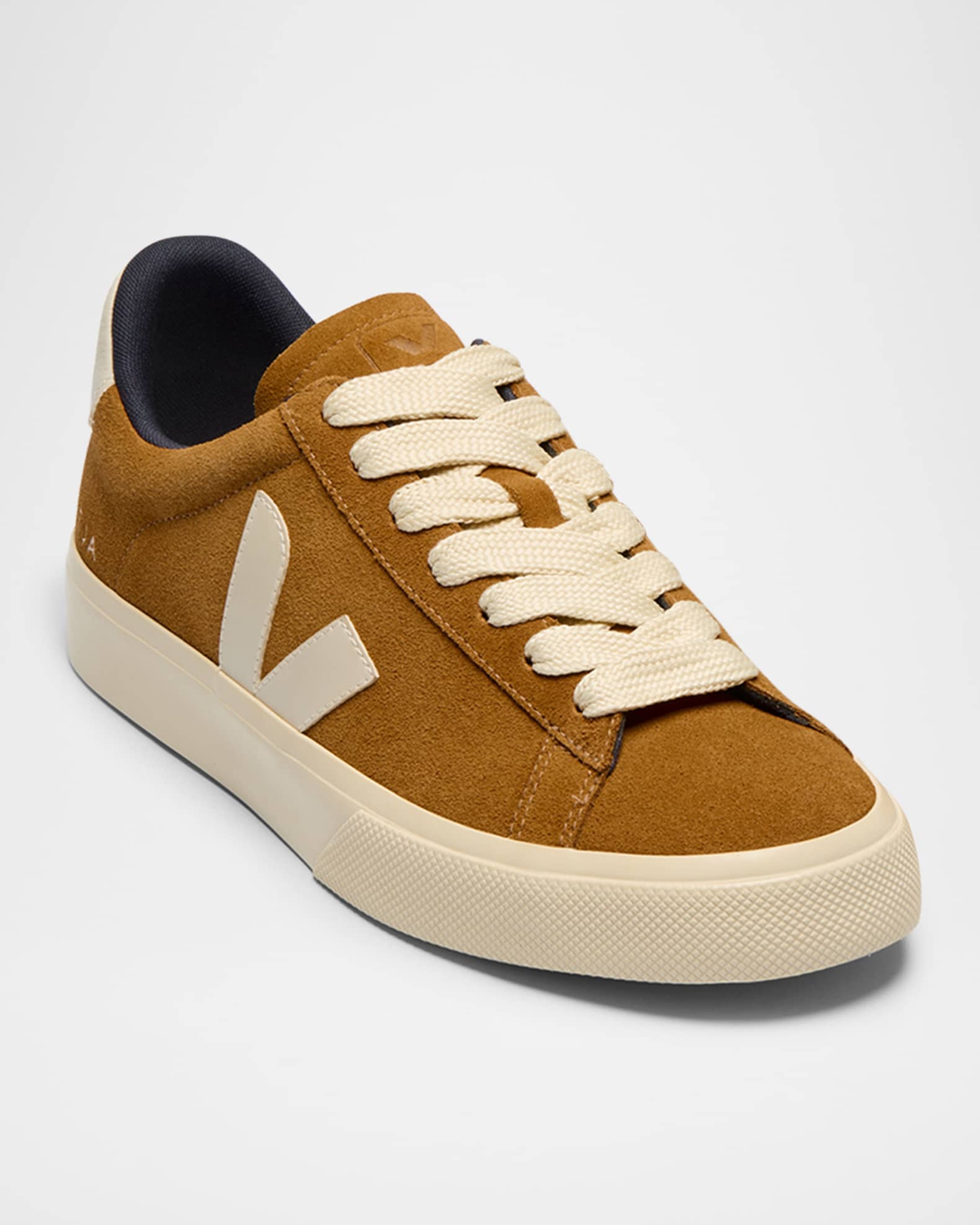 Campo Bold Suede Low-Top Sneakers | Neiman Marcus