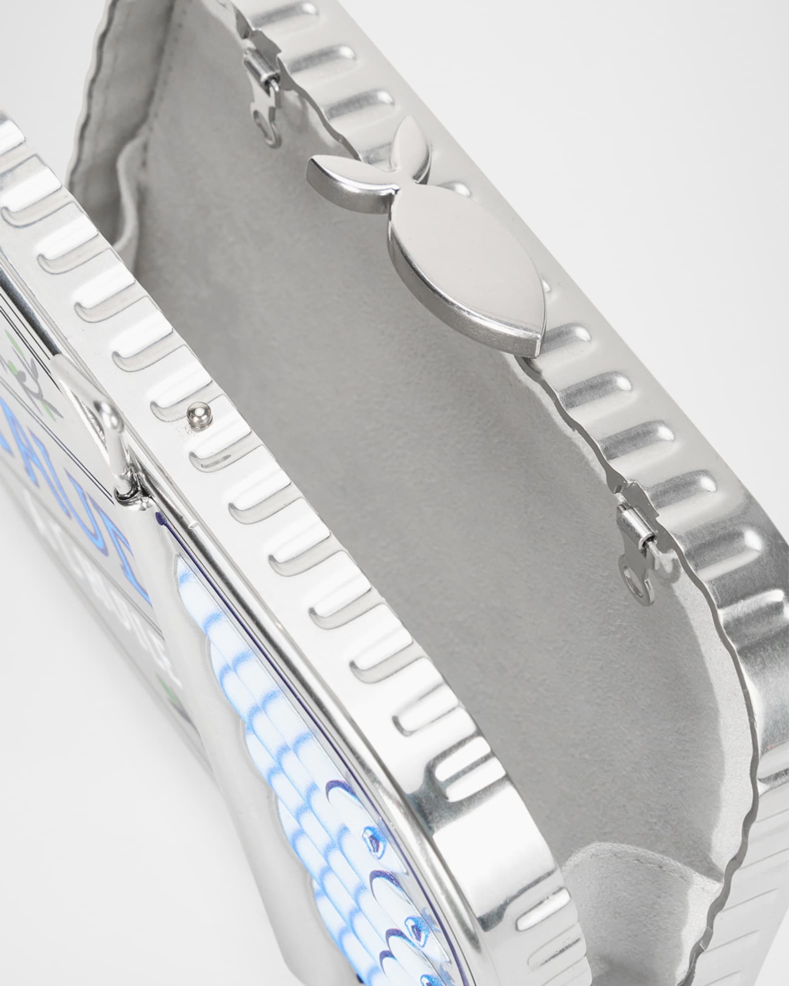 STAUD Staudines Tin Clutch Bag | Neiman Marcus