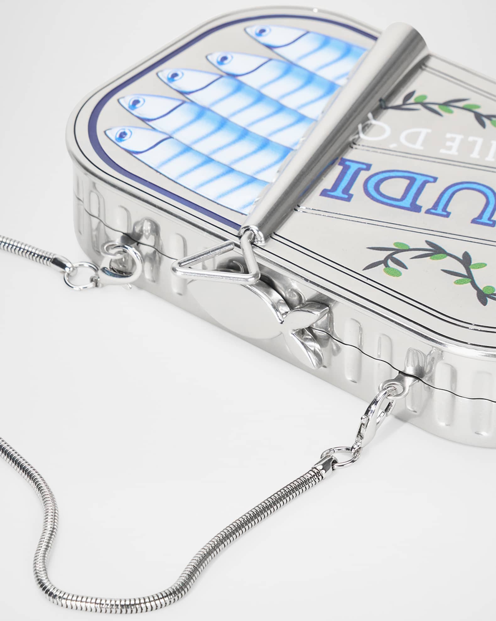 STAUD Staudines Tin Clutch Bag | Neiman Marcus