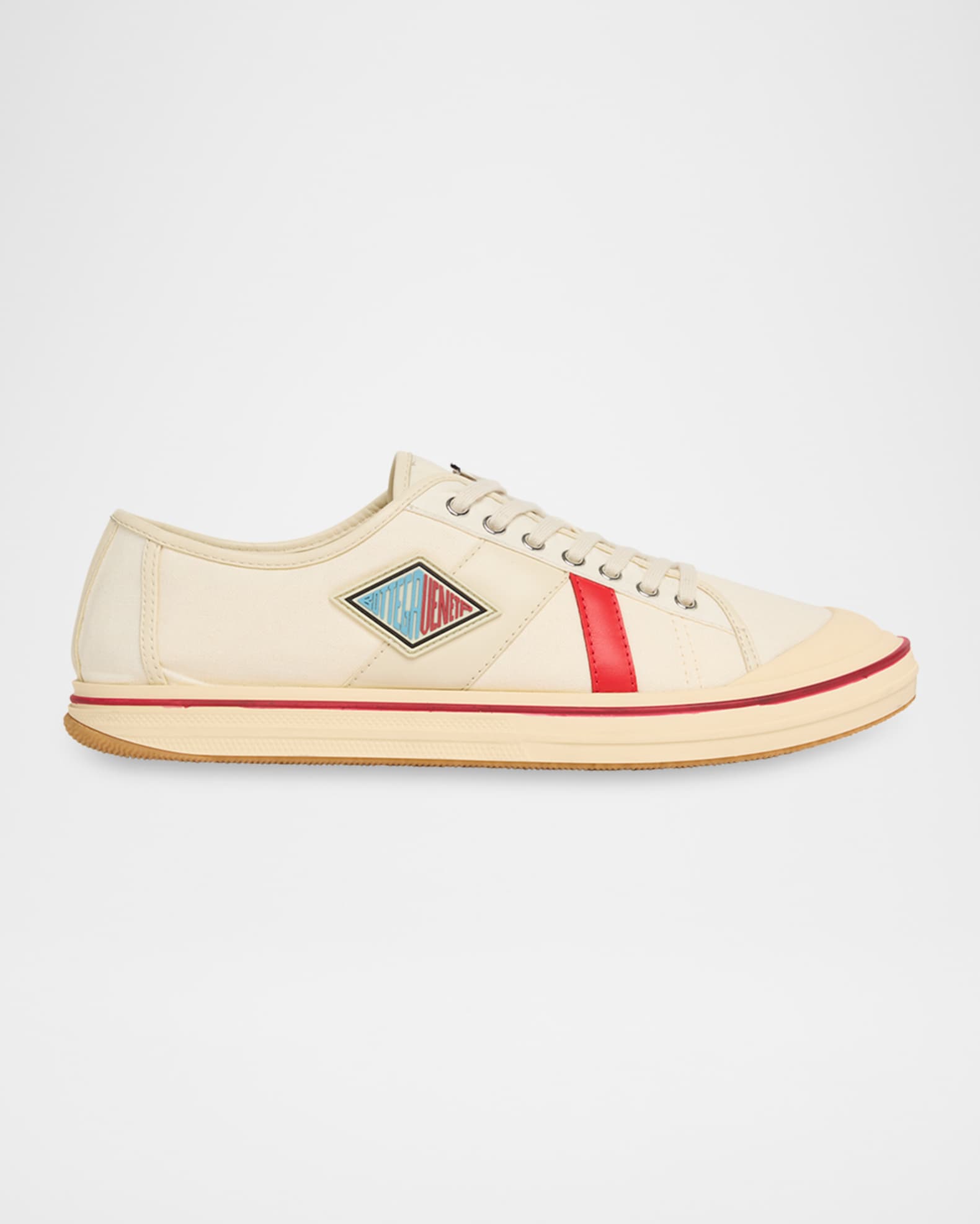 Bottega Veneta Men's Eliot Canvas Low-Top Sneakers | Neiman Marcus