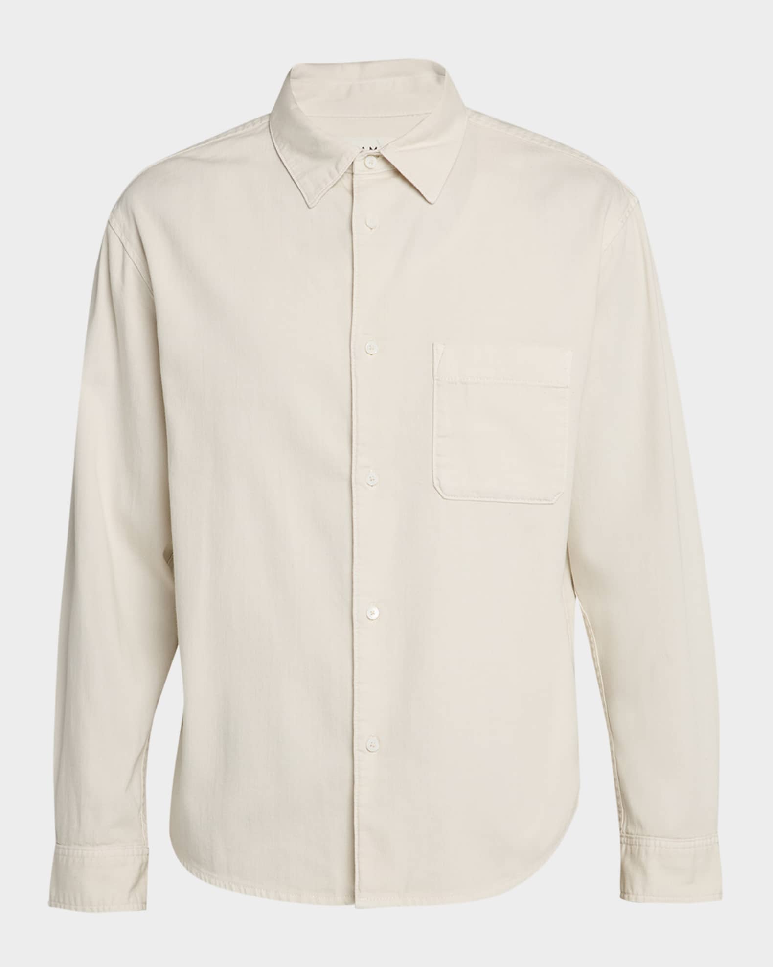 Men's Cotton Modern-Fit Button-Down Shirt | Neiman Marcus