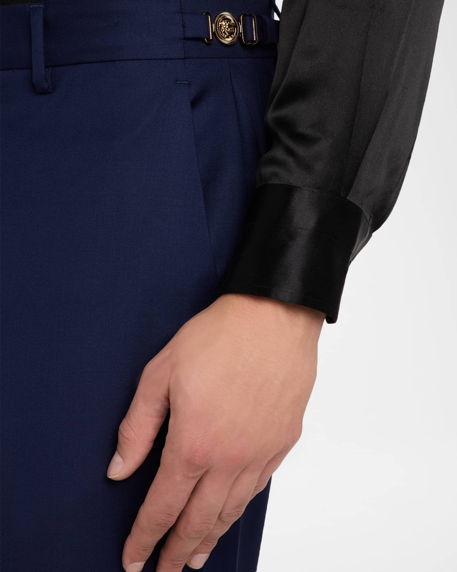 Versace Men's Wool Pants | Neiman Marcus