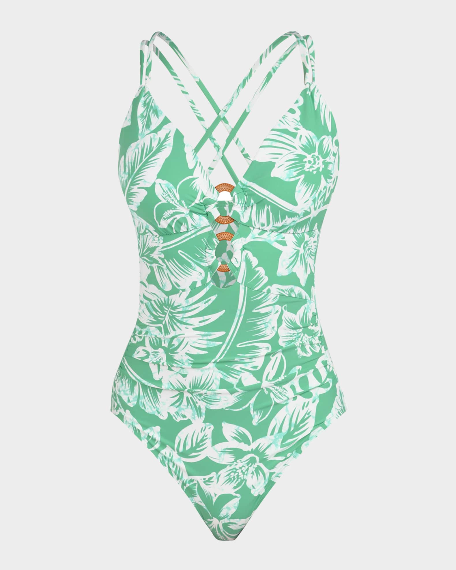 La Blanca Batiki One-Piece Swimsuit | Neiman Marcus