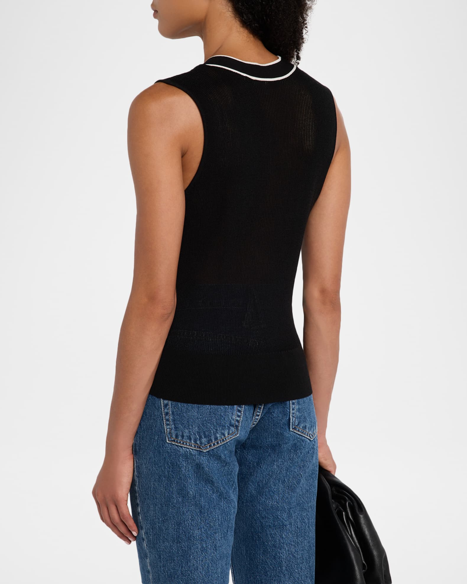 FRAME The Varsity Vest | Neiman Marcus