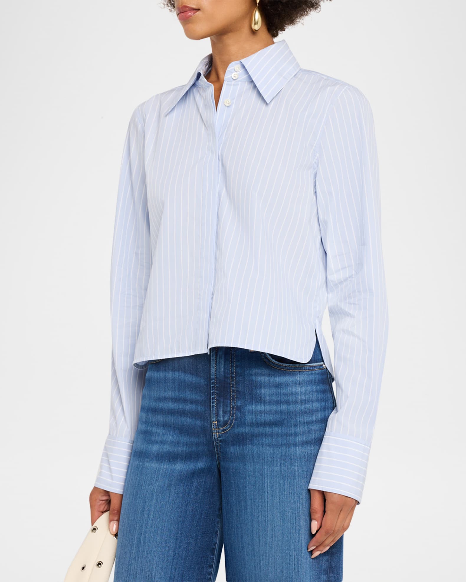 FRAME The Modern Collar Shirt | Neiman Marcus