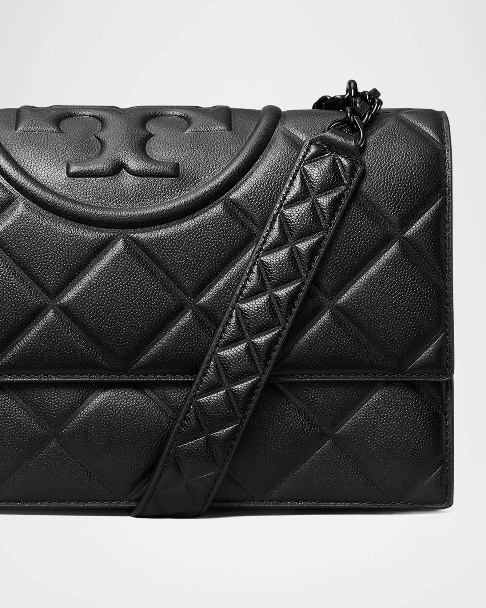 Tory Burch Fleming Small Quilted Leather Convertible Shoulder Bag ...