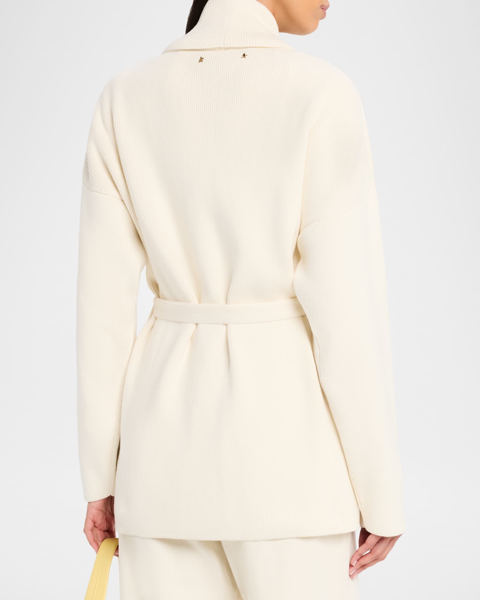 Golden Goose Journey Embellished Belted Cardigan | Neiman Marcus