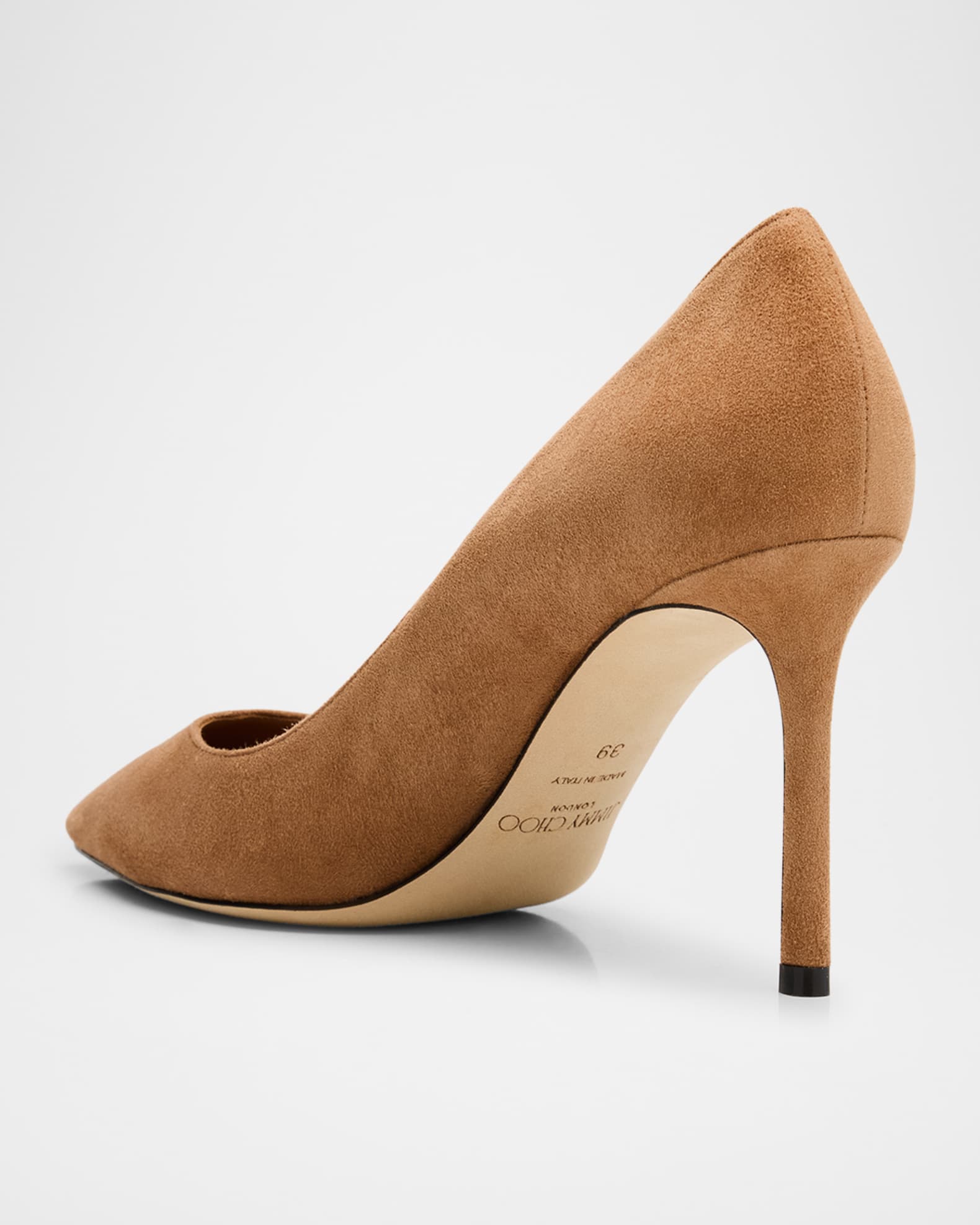 Jimmy Choo 85mm Romy Suede Pumps | Neiman Marcus
