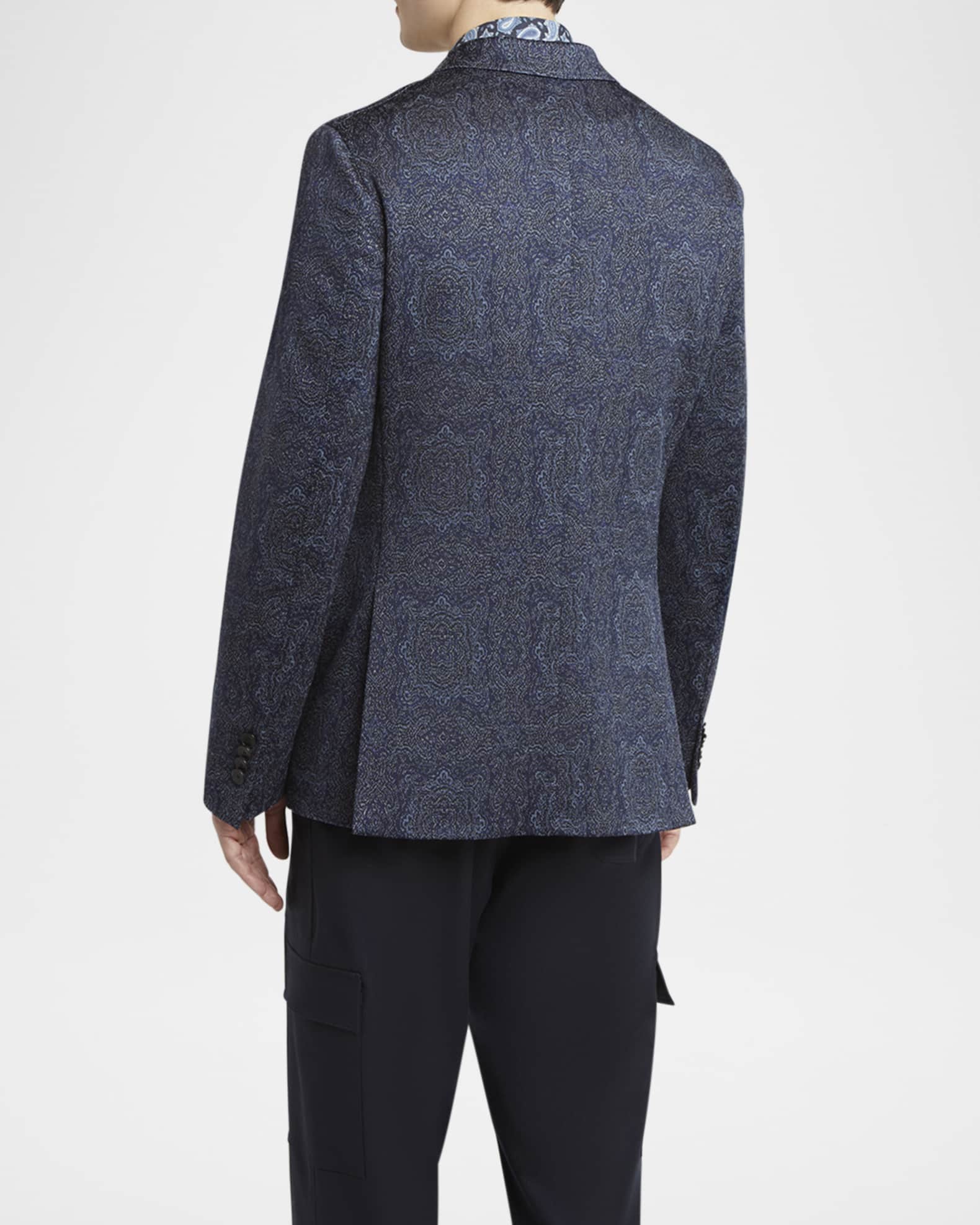 Etro Men's Damask Jacquard Two-Button Sport Coat | Neiman Marcus