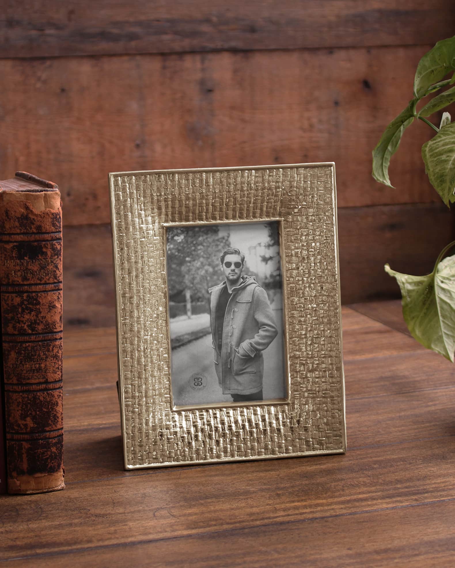 Beatriz Ball FRAME Sierra Modern Nassau Frame, 4" x 6" | Neiman Marcus