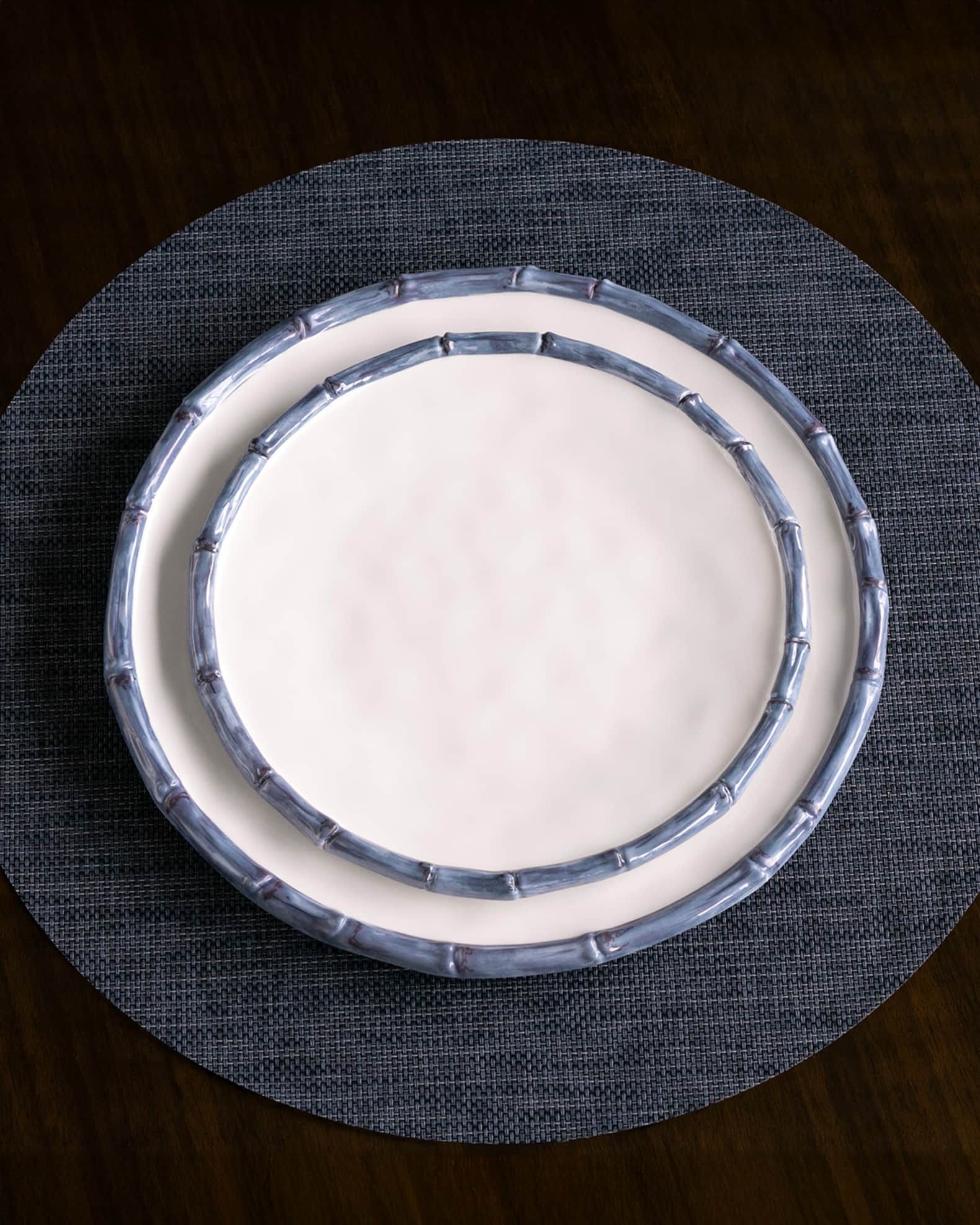 Beatriz Ball VIDA Bamboo 9" Salad Plate, Set of 4 | Neiman Marcus