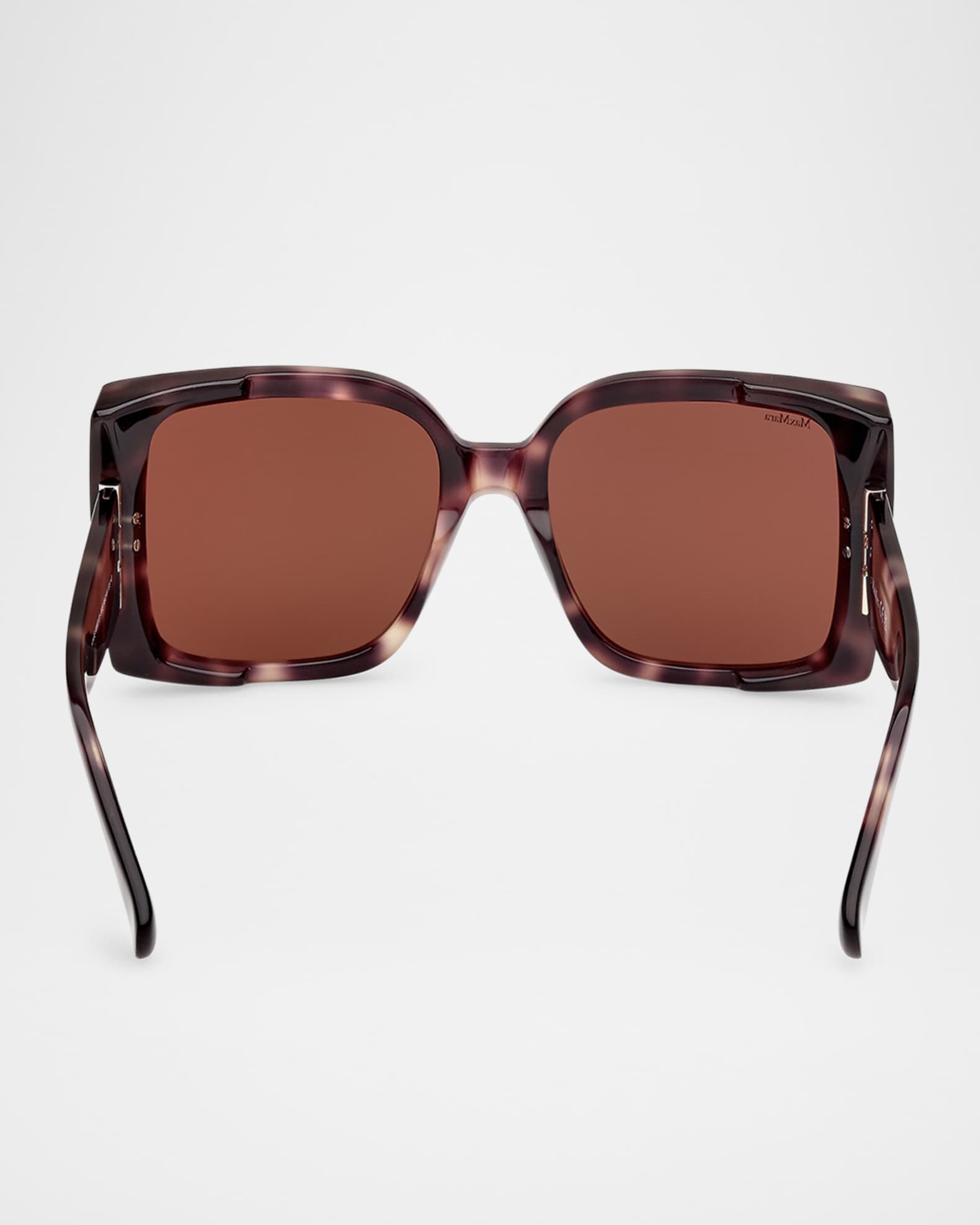 Max Mara Hinge Acetate Square Sunglasses | Neiman Marcus