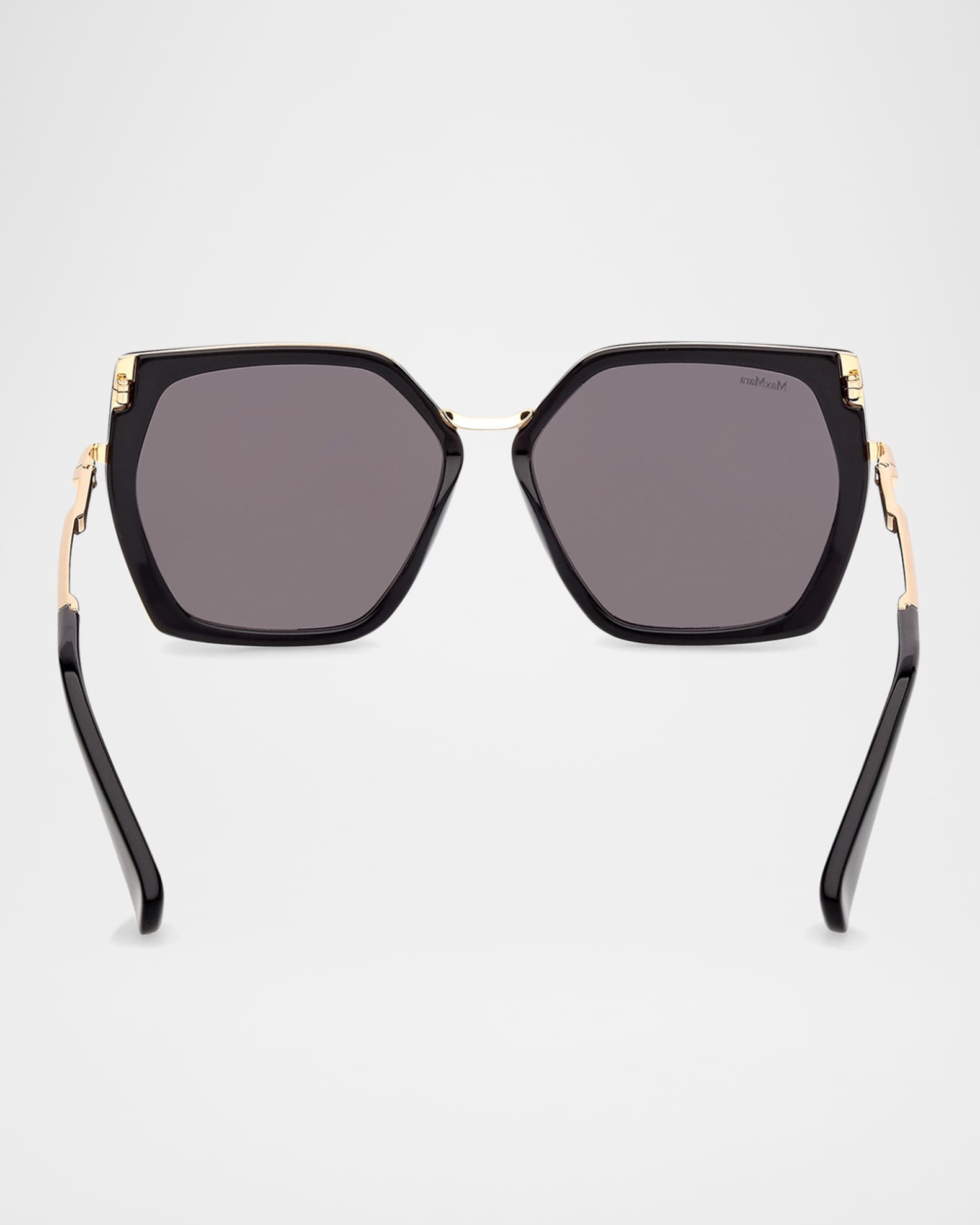 Max Mara Miller-5 Acetate Square Sunglasses | Neiman Marcus