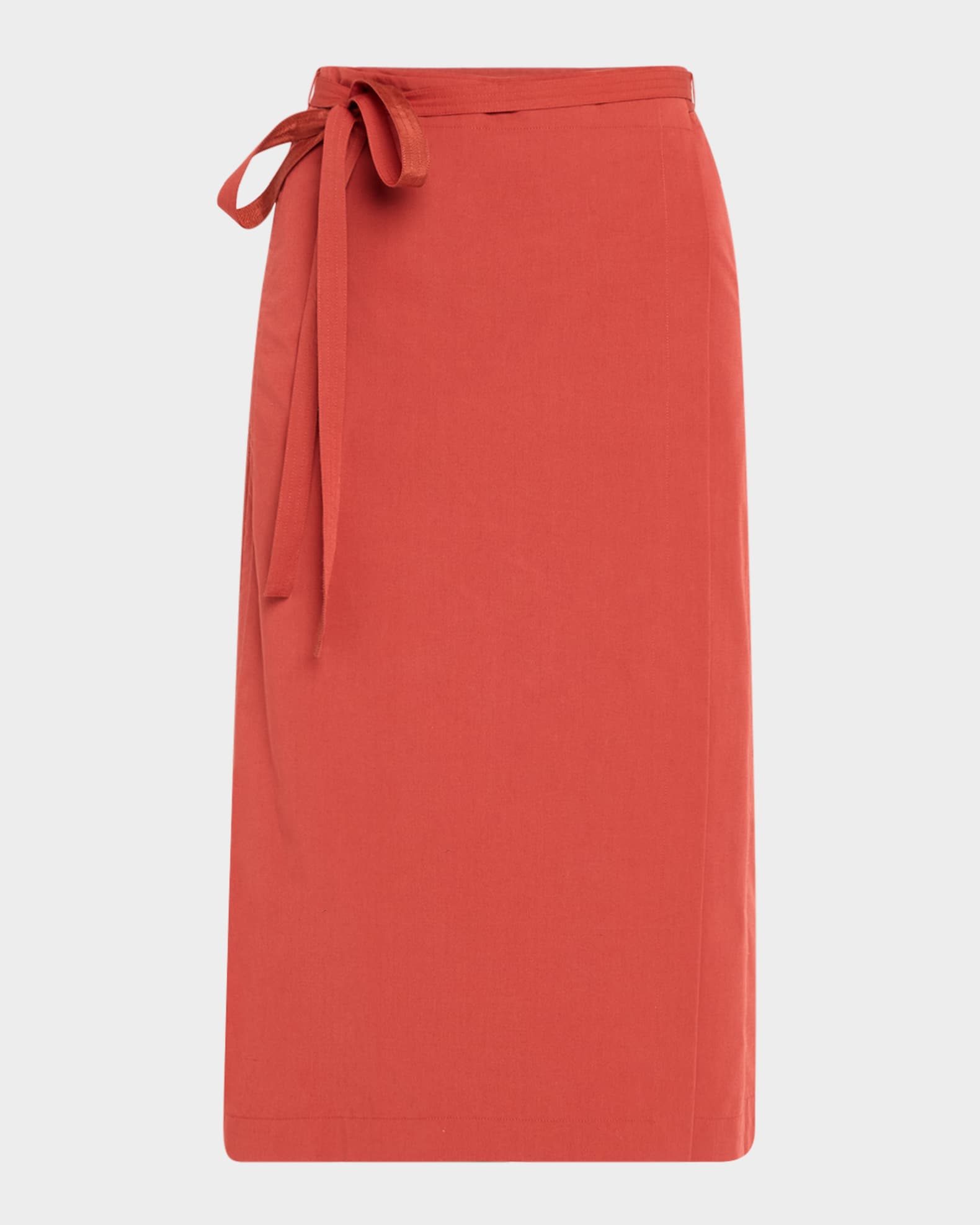 Vince Straight Wrap Skirt | Neiman Marcus