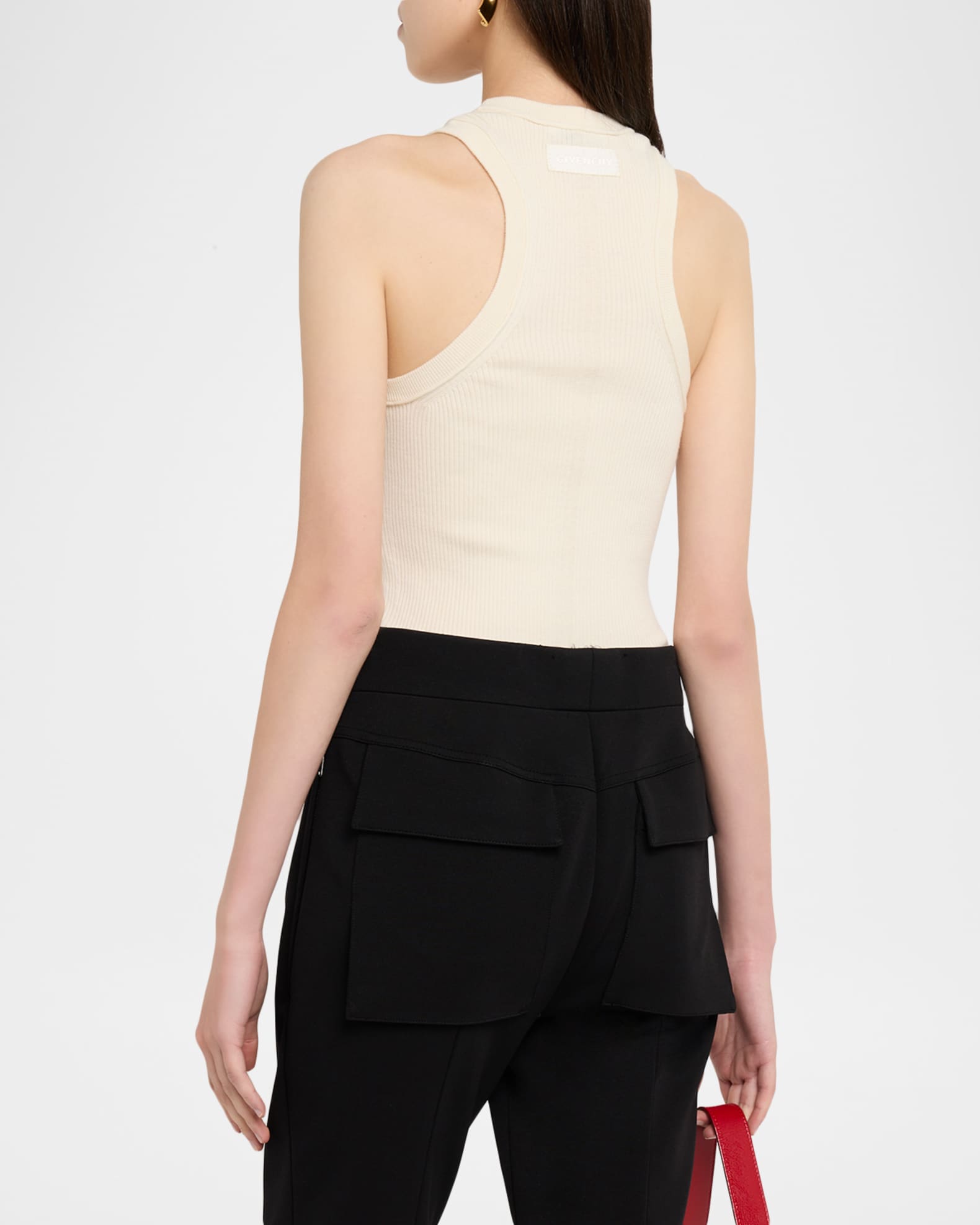 Givenchy Wool Rib Tank Top | Neiman Marcus