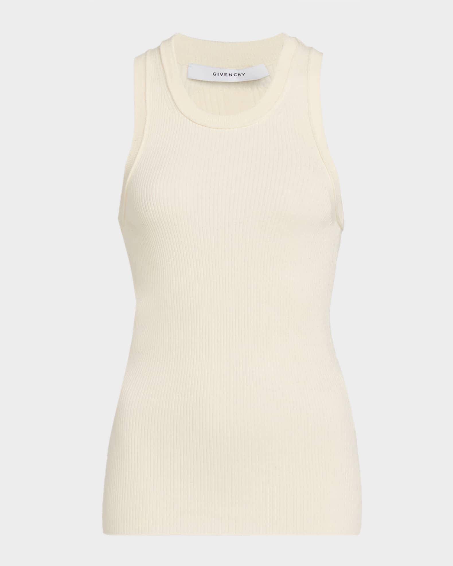 Givenchy Wool Rib Tank Top | Neiman Marcus