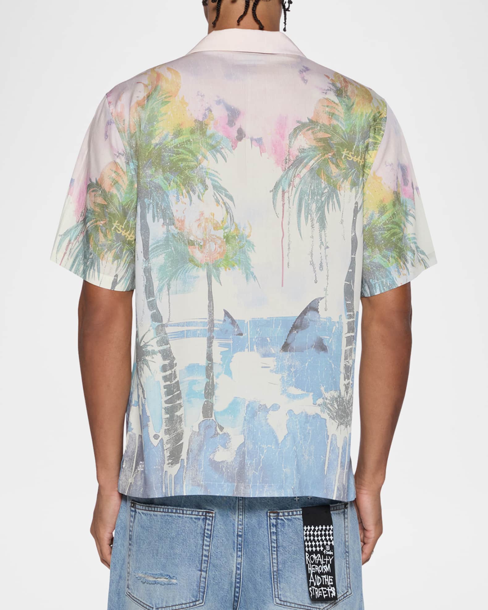 Ksubi Men's Poolside Resort Camp Shirt | Neiman Marcus