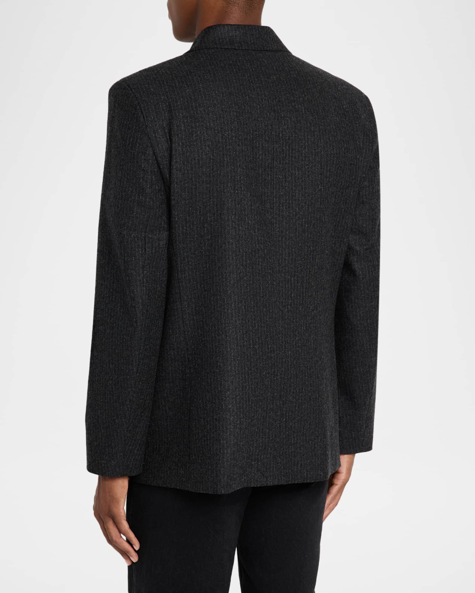 FRAME Men's Pinstripe Wool Blazer | Neiman Marcus