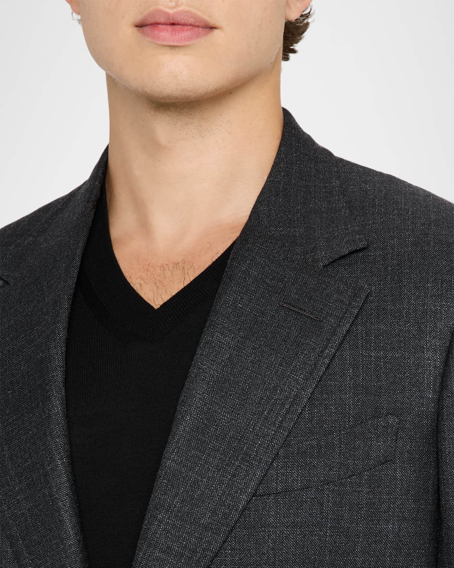 TOM FORD Men's Shelton Sharkskin Sports Jacket | Neiman Marcus