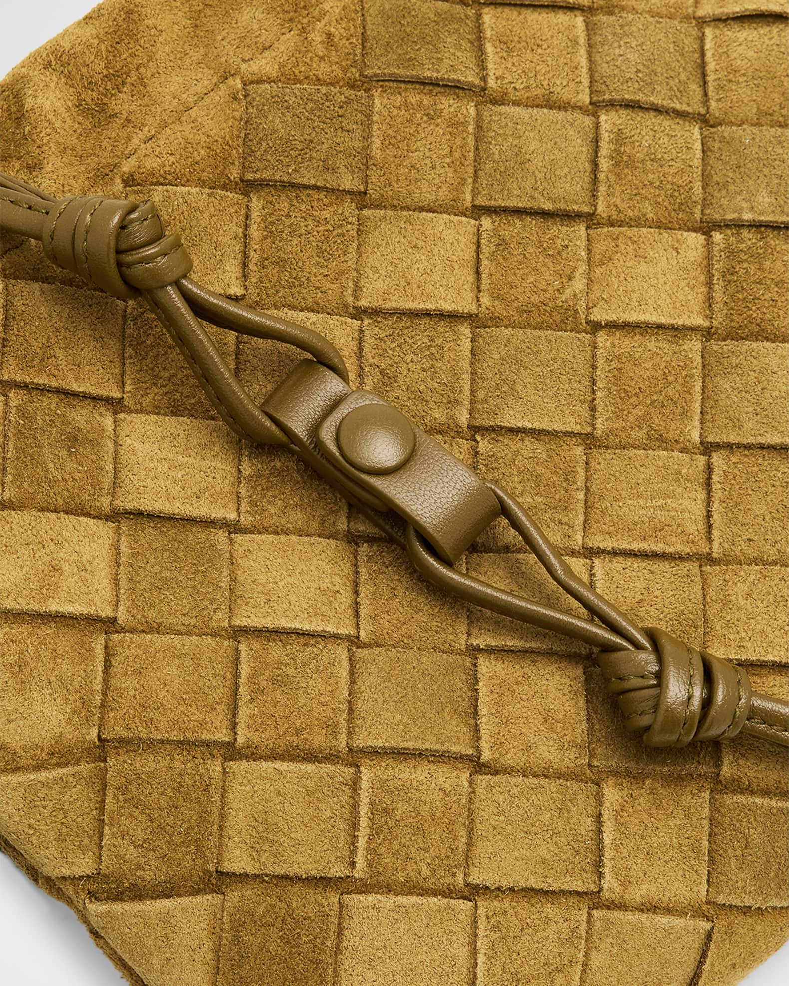 Bottega Veneta Small Suede Pouch Bag | Neiman Marcus