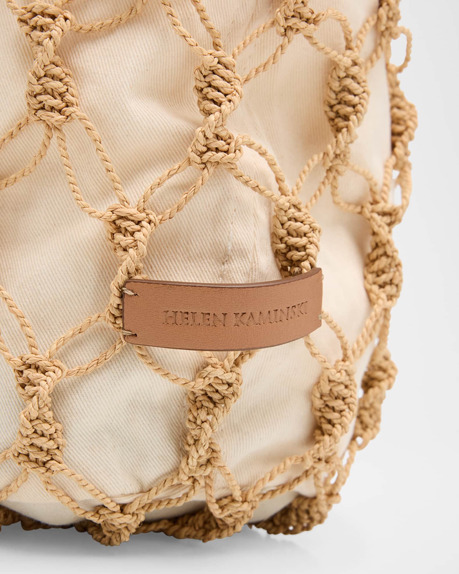 Helen Kaminski Belize Macrame Tote Bag | Neiman Marcus