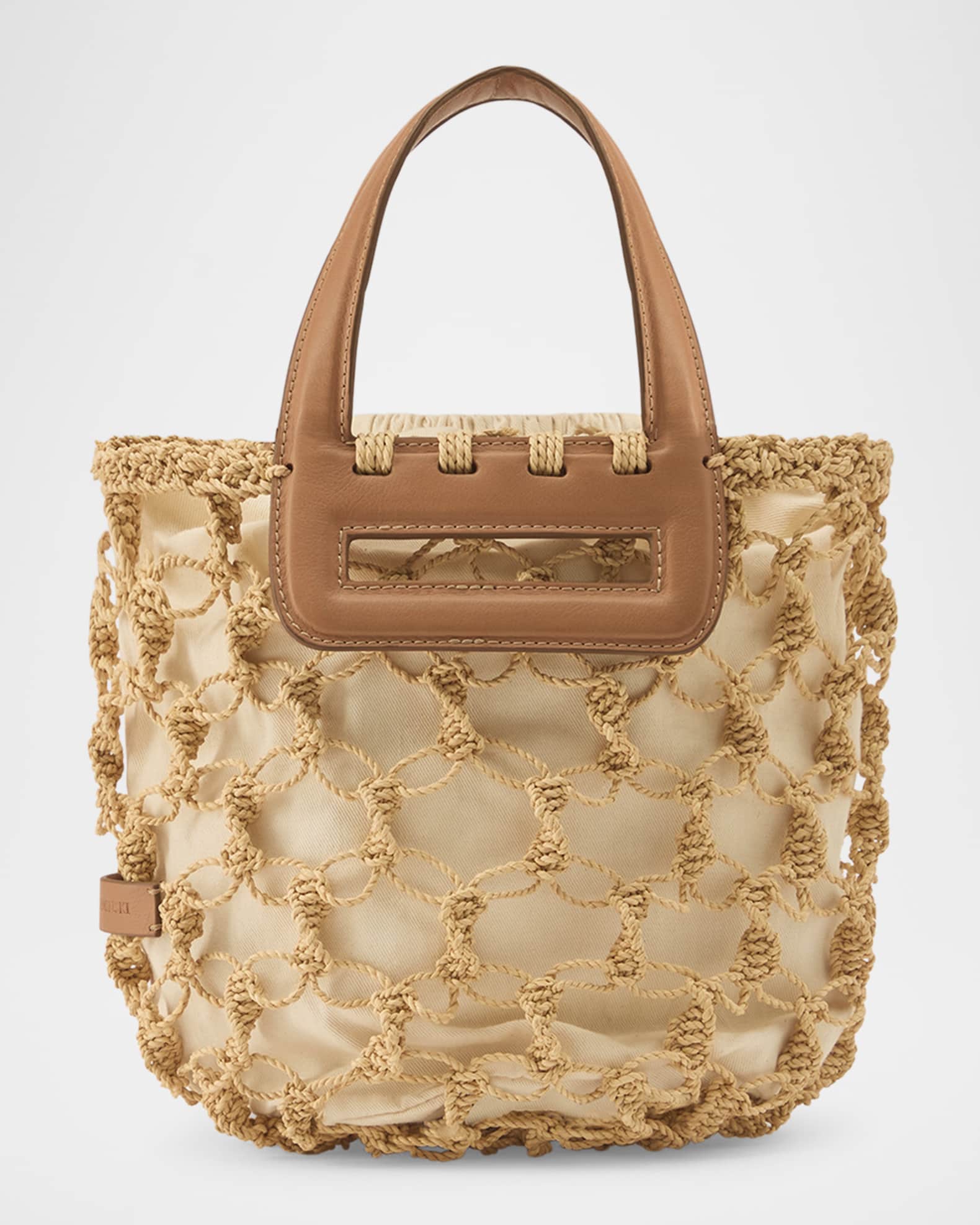 Helen Kaminski Belize Macrame Tote Bag | Neiman Marcus