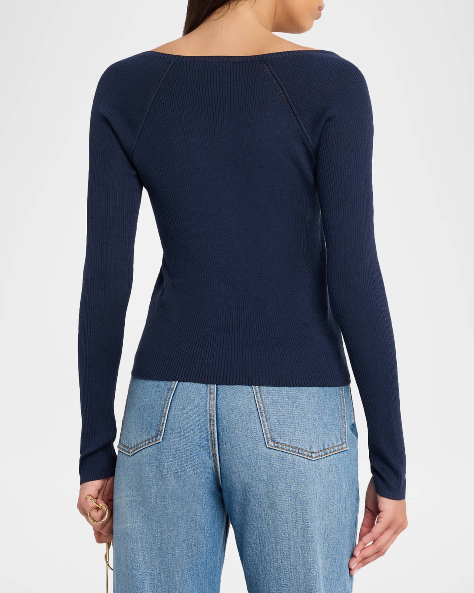 SIMKHAI Darlene Silk-Cashmere Cardigan | Neiman Marcus