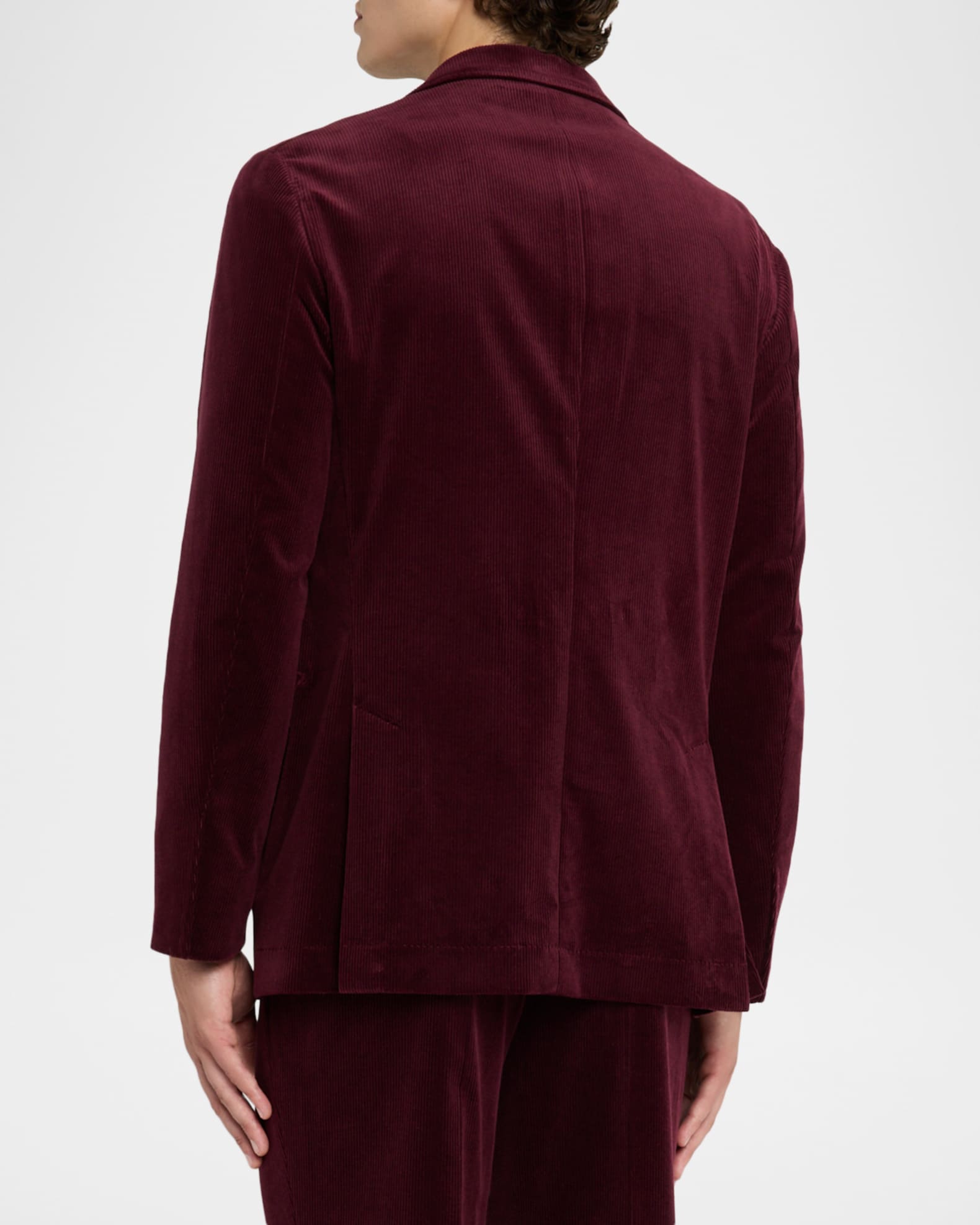 Brunello Cucinelli Men's Fine Wale Corduroy Two-Piece Suit | Neiman Marcus