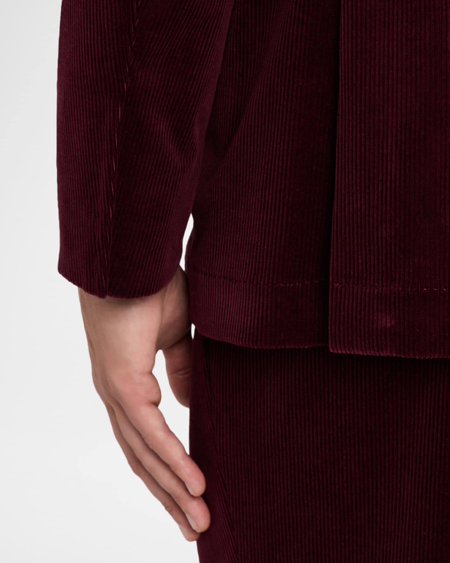 Brunello Cucinelli Men's Fine Wale Corduroy Two-Piece Suit | Neiman Marcus