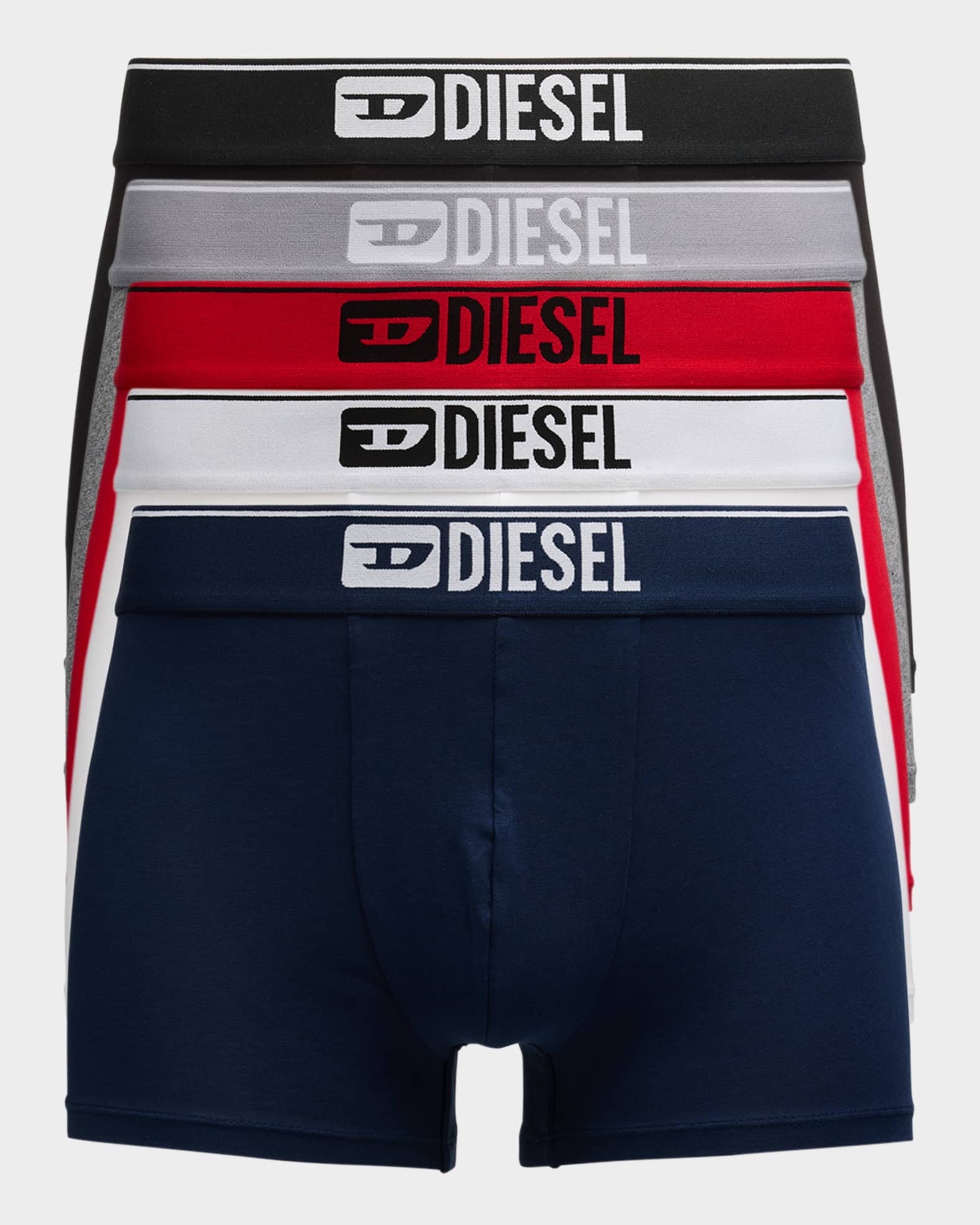 Diesel Men's Damien Multicolor DBox 5-Pack Boxer Briefs | Neiman Marcus