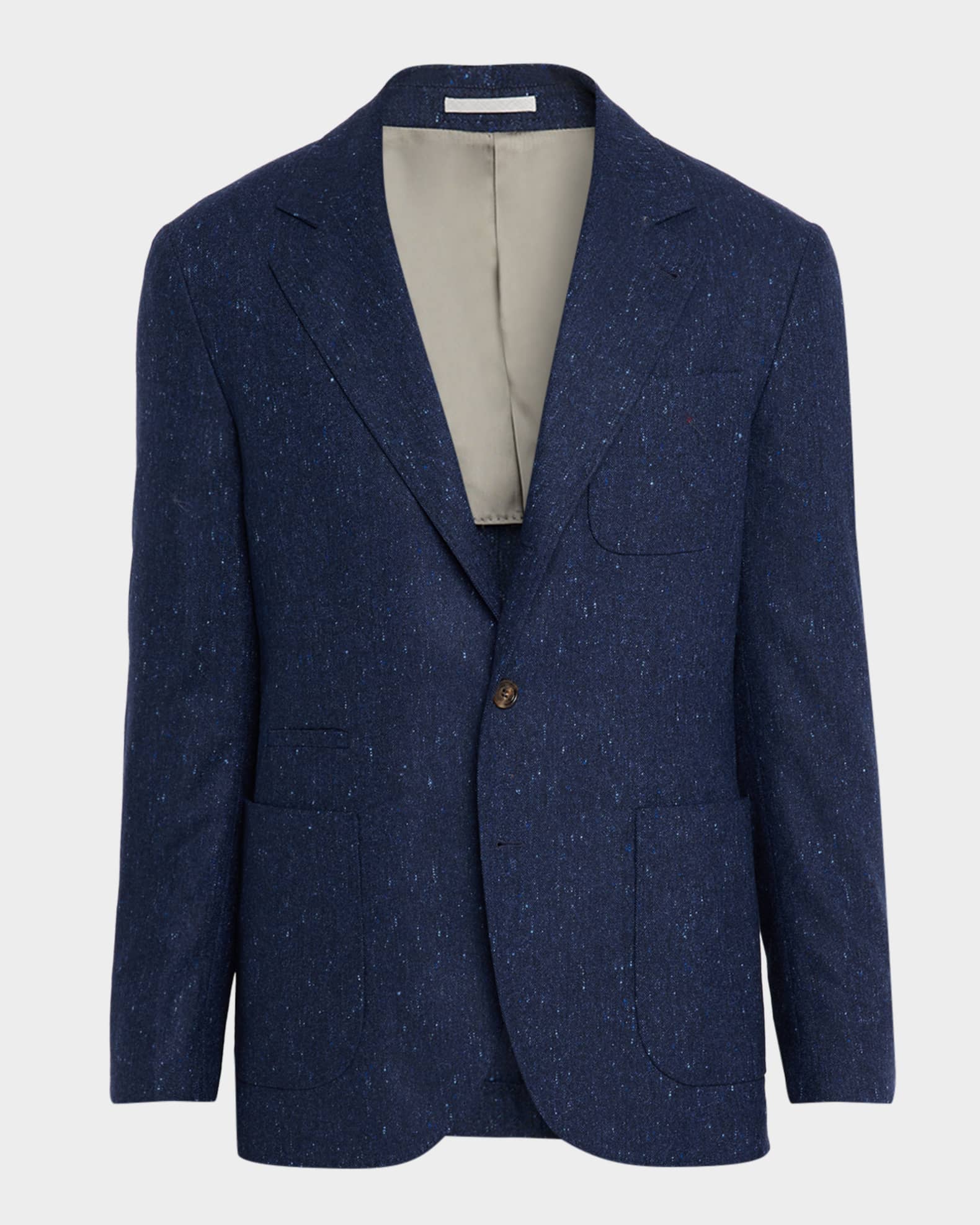 Brunello Cucinelli Men's Flecked Donegal Sport Coat | Neiman Marcus