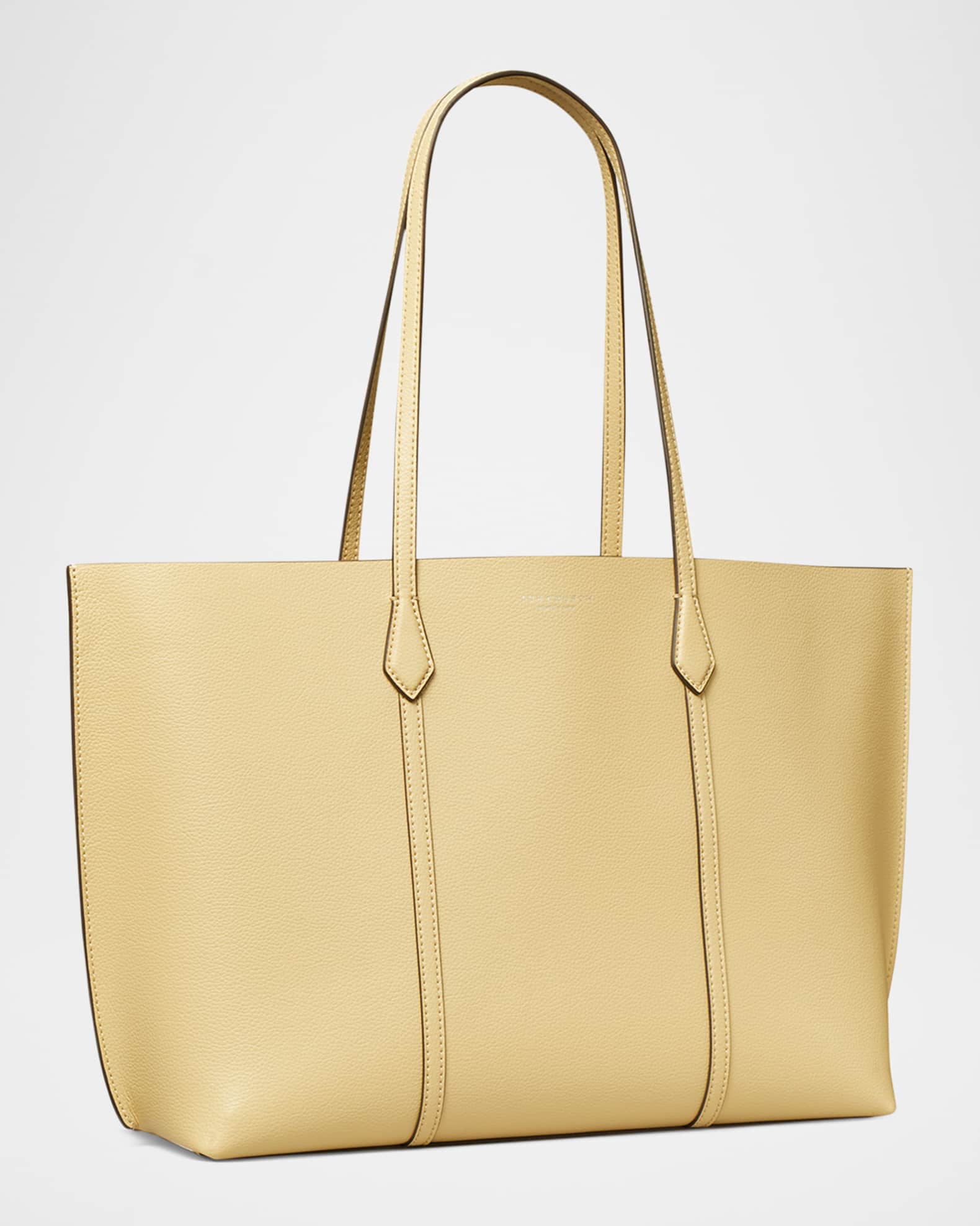 Tory Burch Perry Leather Compartment Tote Bag | Neiman Marcus