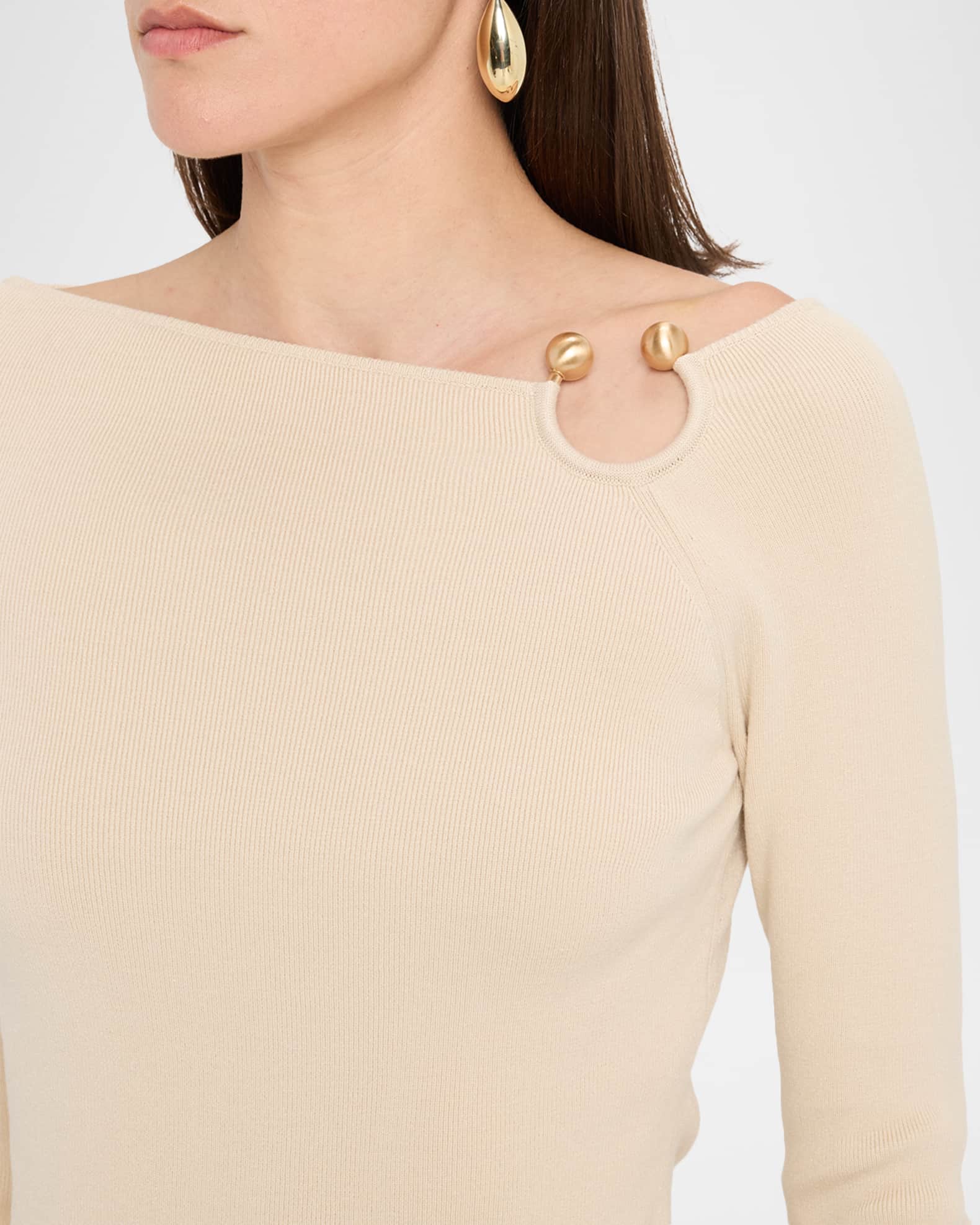 Cult Gaia Iris Knit Top | Neiman Marcus