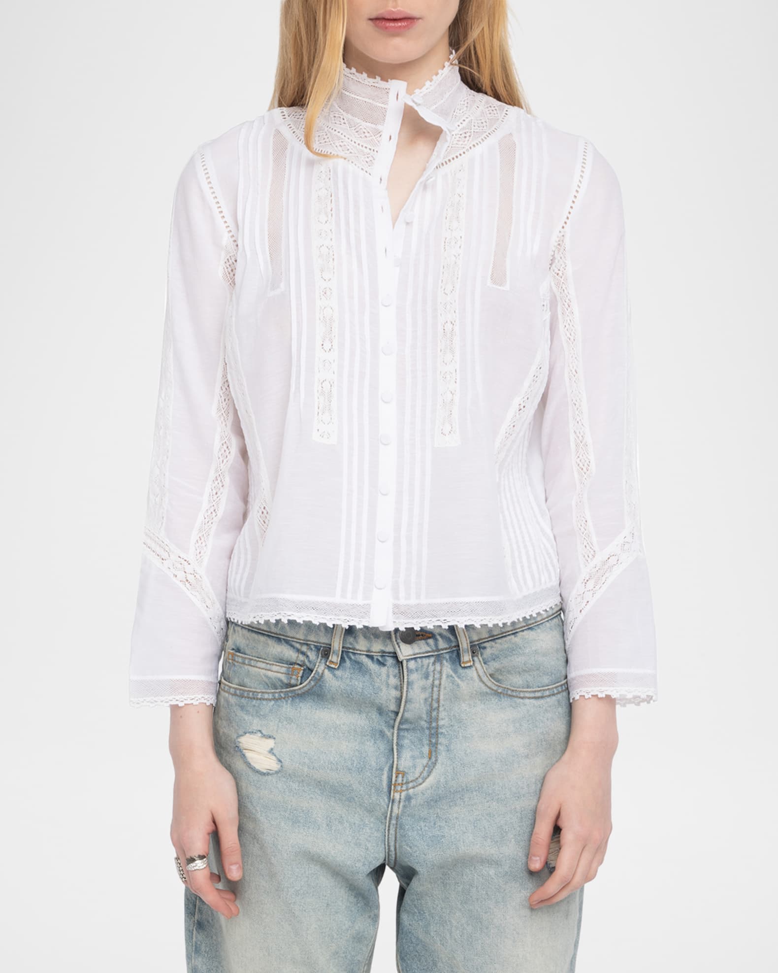 Zadig & Voltaire Tano Tomboy Top | Neiman Marcus