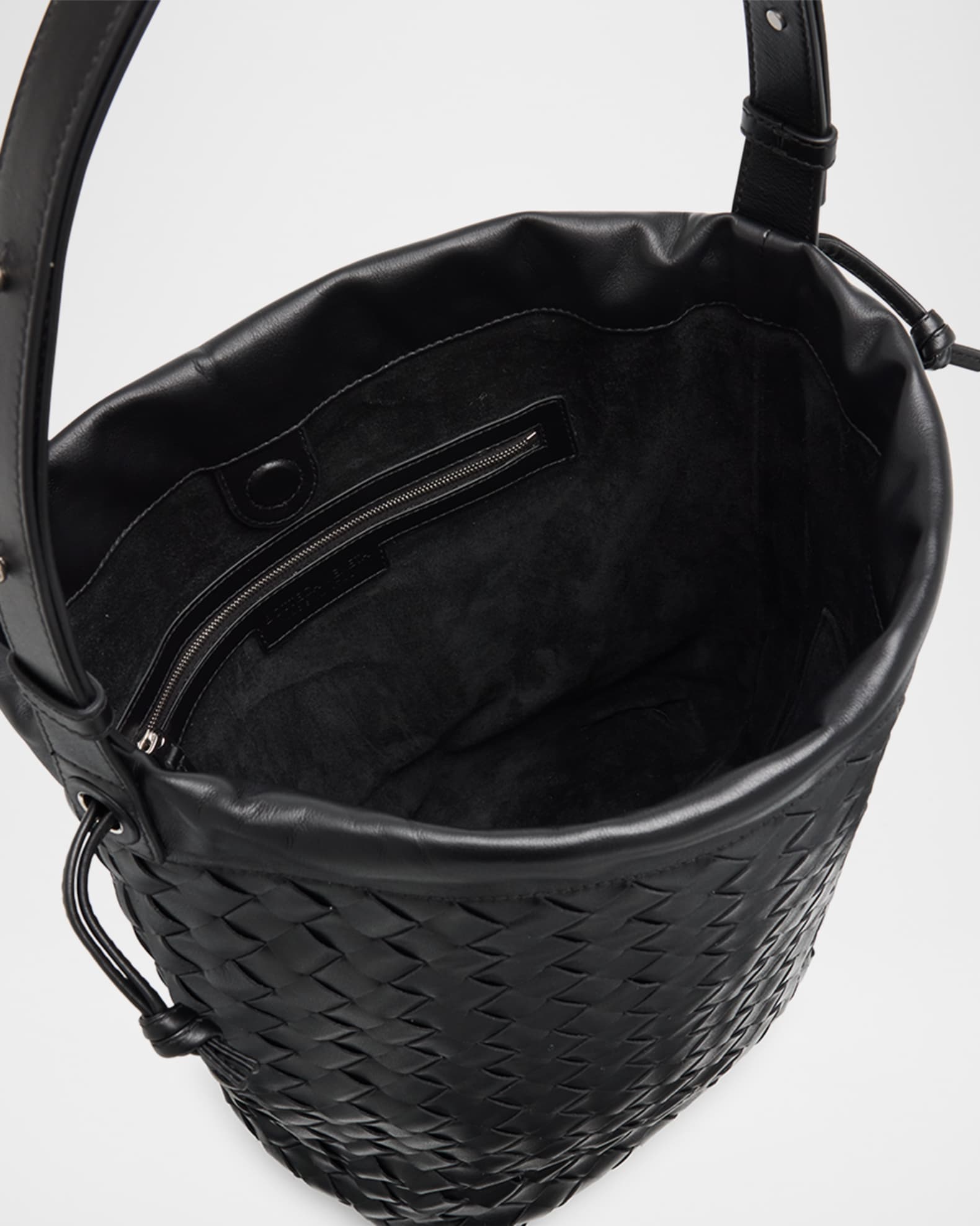 Bottega Veneta Leather Drawstring Shoulder Bag | Neiman Marcus