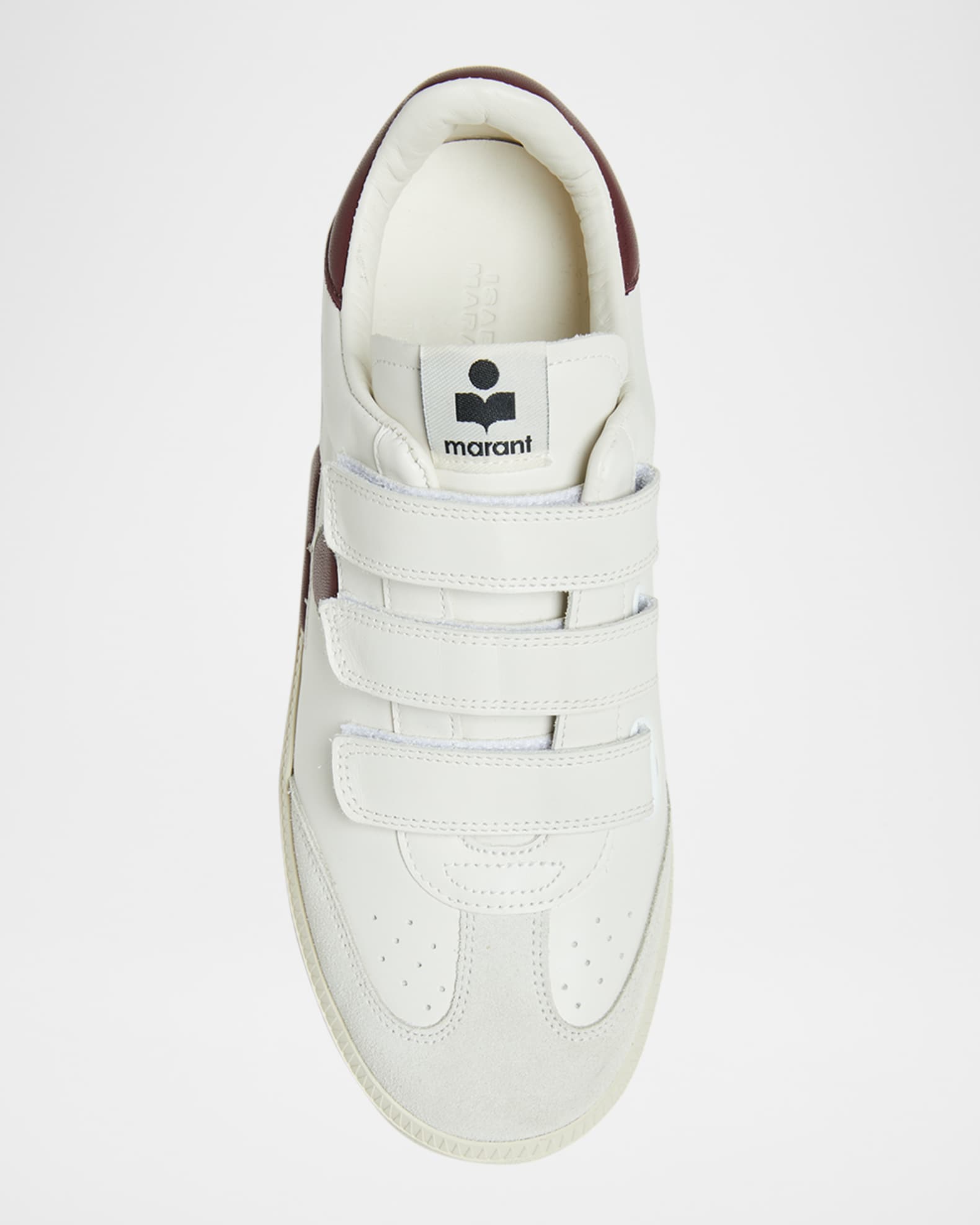 Isabel Marant Beth Low-Top Leather Sneakers | Neiman Marcus