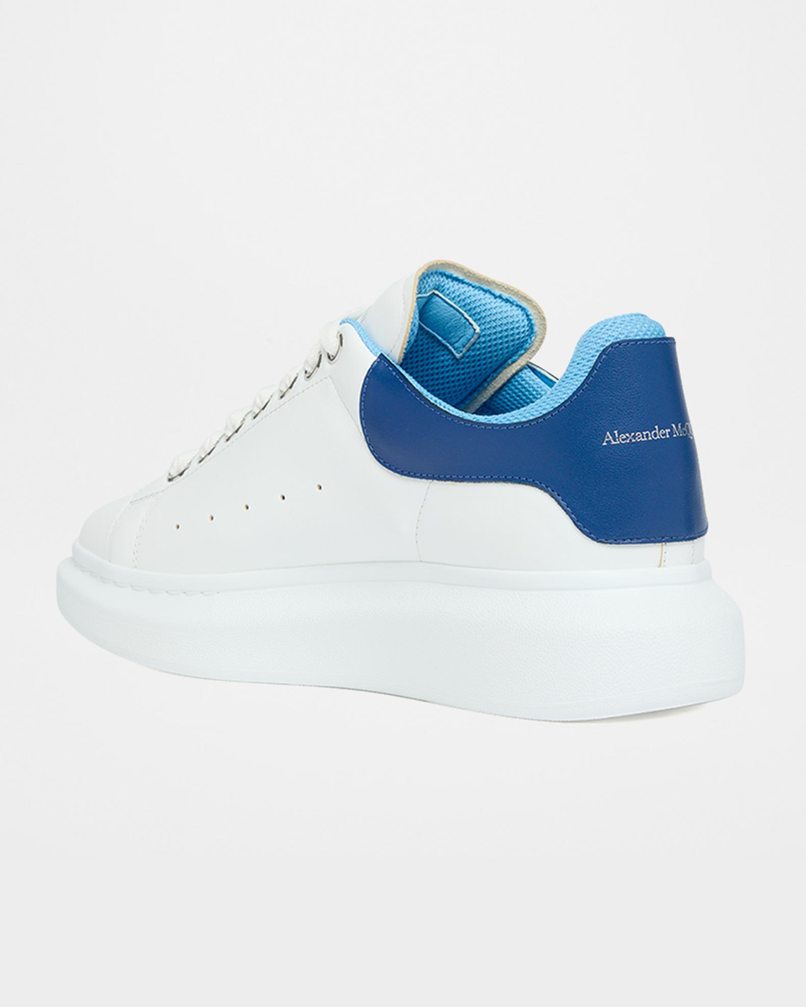 McQueen Men's Oversized Leather Double-Backstay Sneakers | Neiman Marcus
