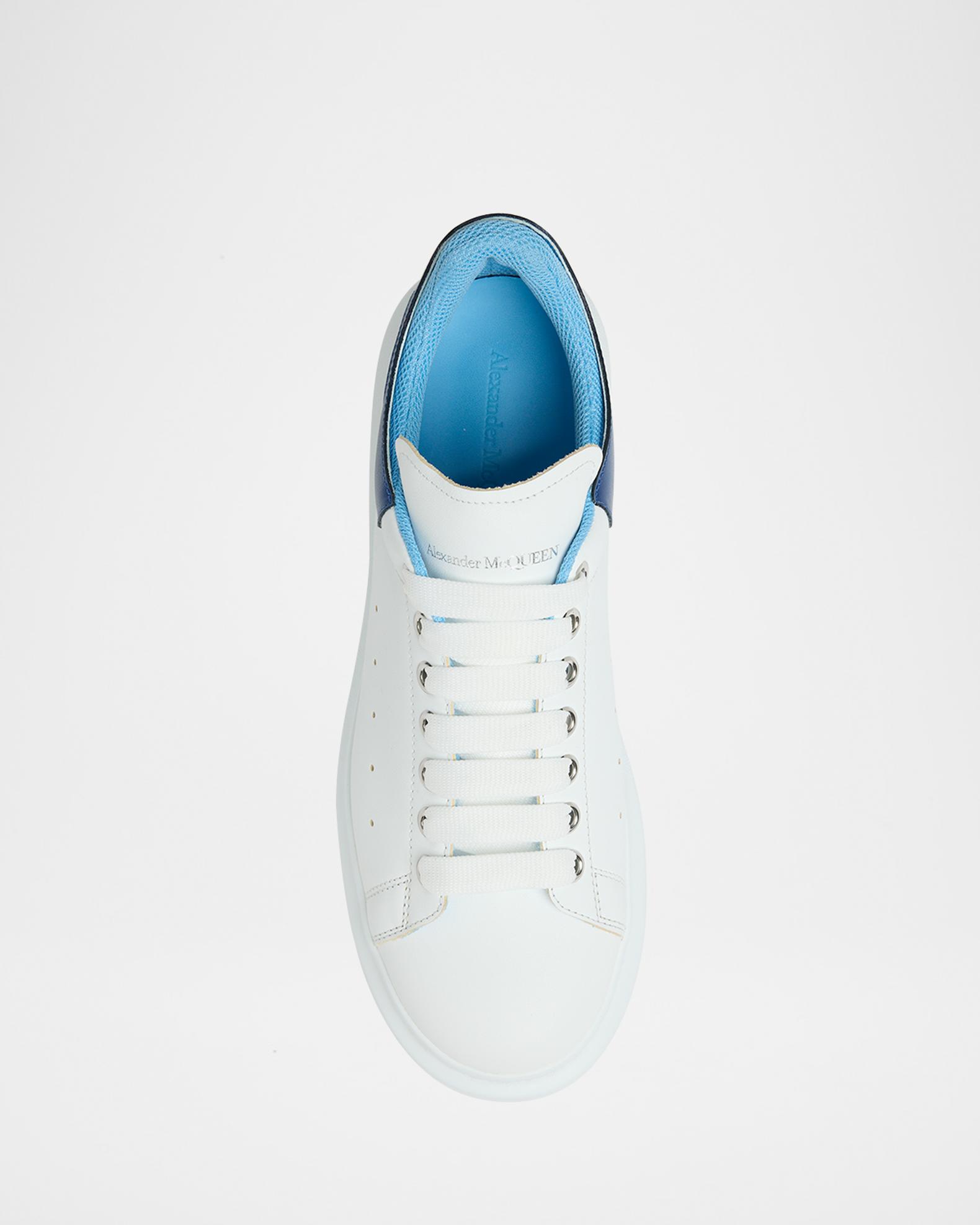 McQueen Men's Oversized Leather Double-Backstay Sneakers | Neiman Marcus