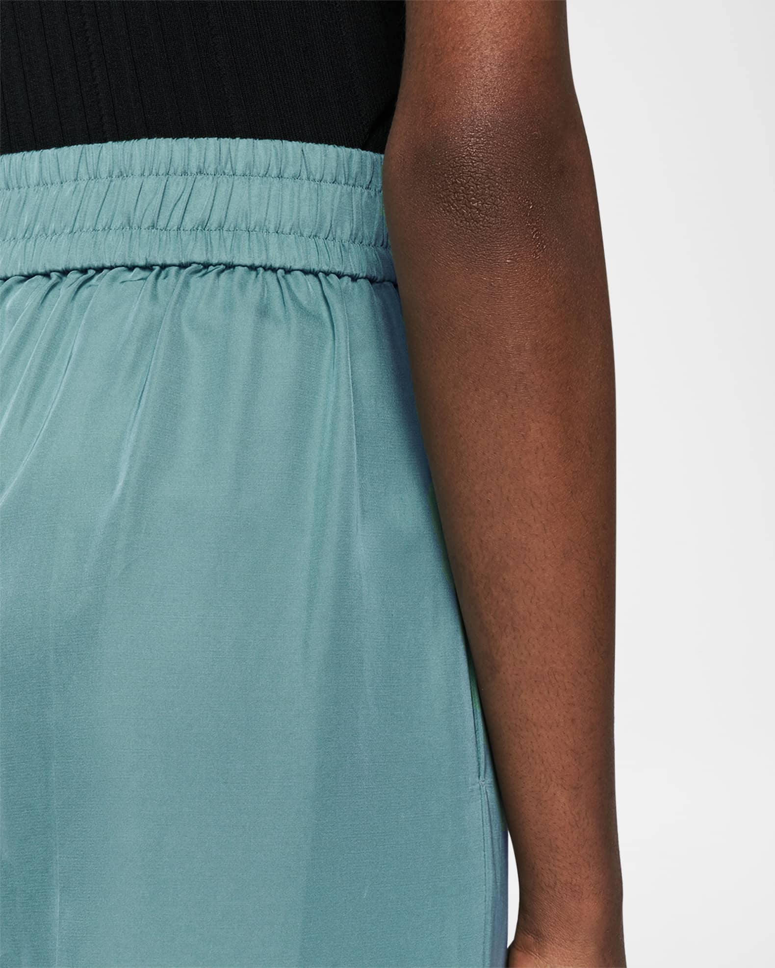 Joseph Thurlow Cropped Wide-Leg Pants | Neiman Marcus