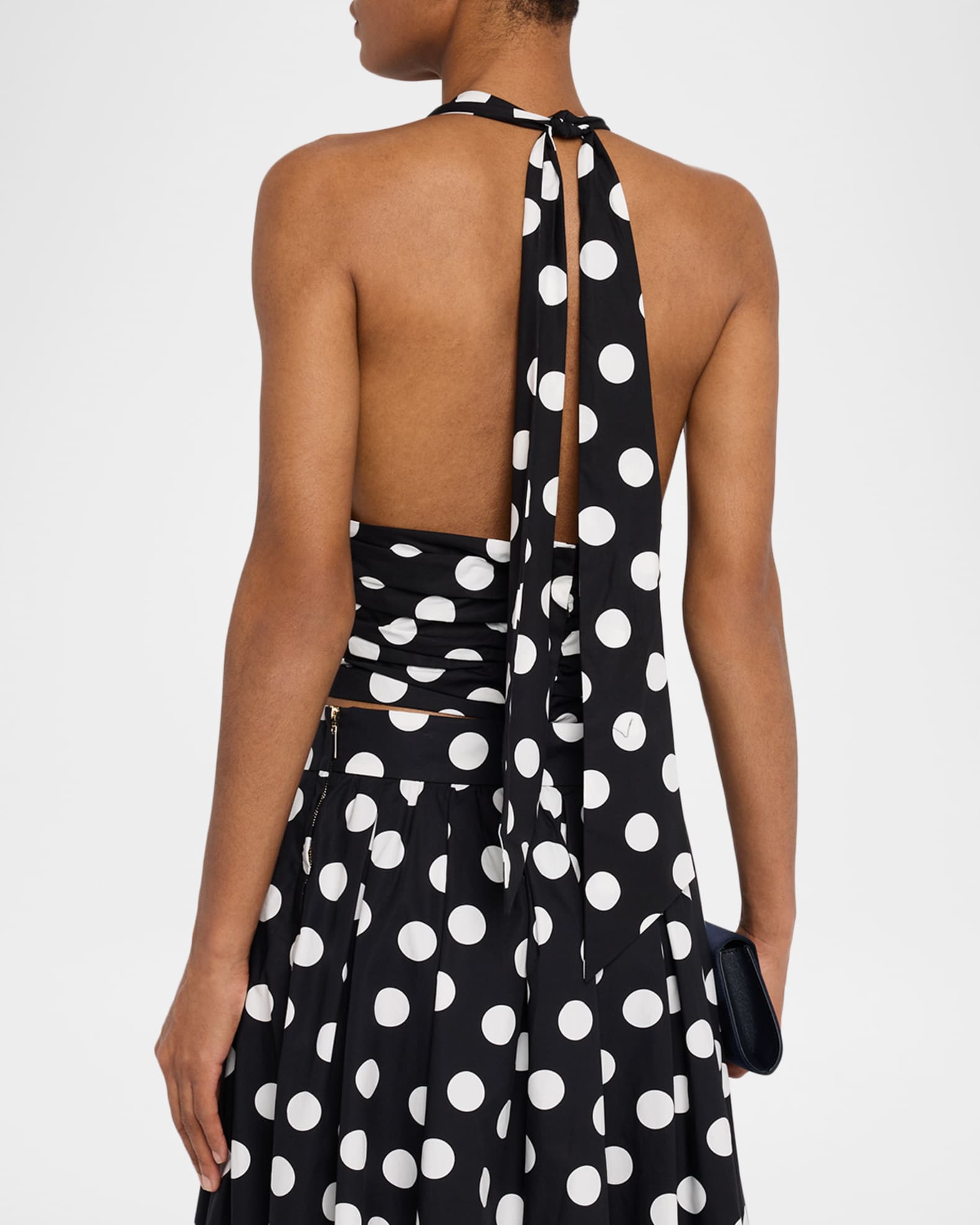 Sans Faff Carlo Polka Dot Halter Top | Neiman Marcus