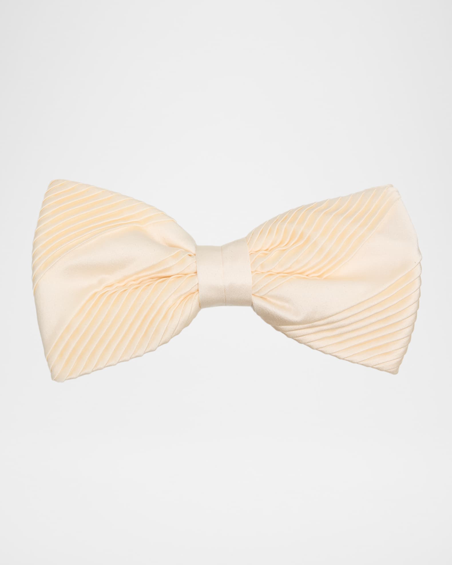Stefano Ricci Men's Mini Pleat Diagonal Stripes Silk Bow Tie | Neiman ...