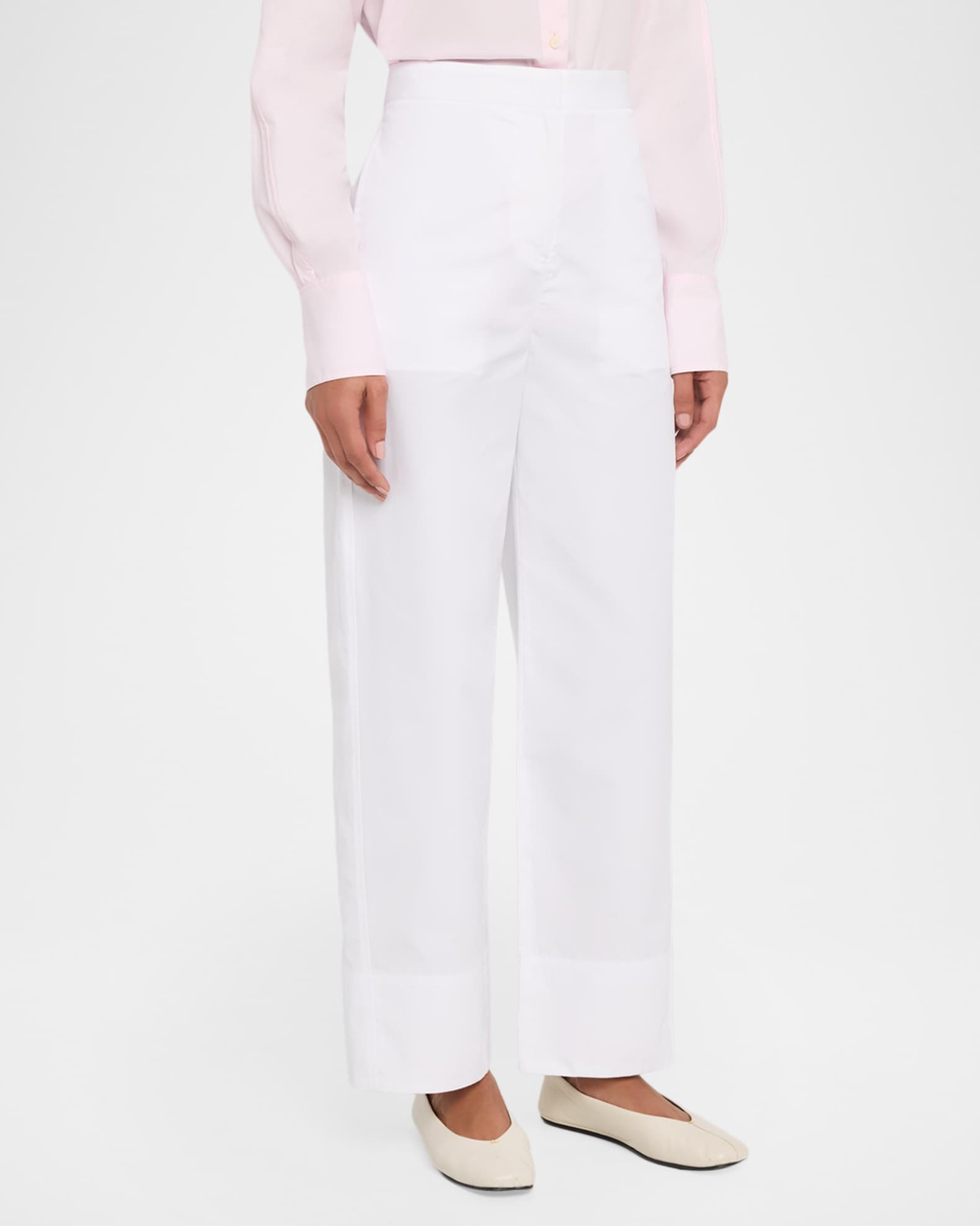 Toteme Twisted Seam Trousers | Neiman Marcus