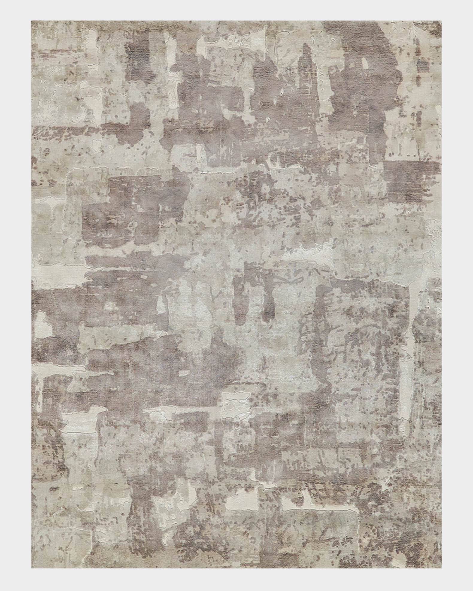 Exquisite Rugs Papyrus Beige Wool/Bamboo Silk handloomed Area Rug ...