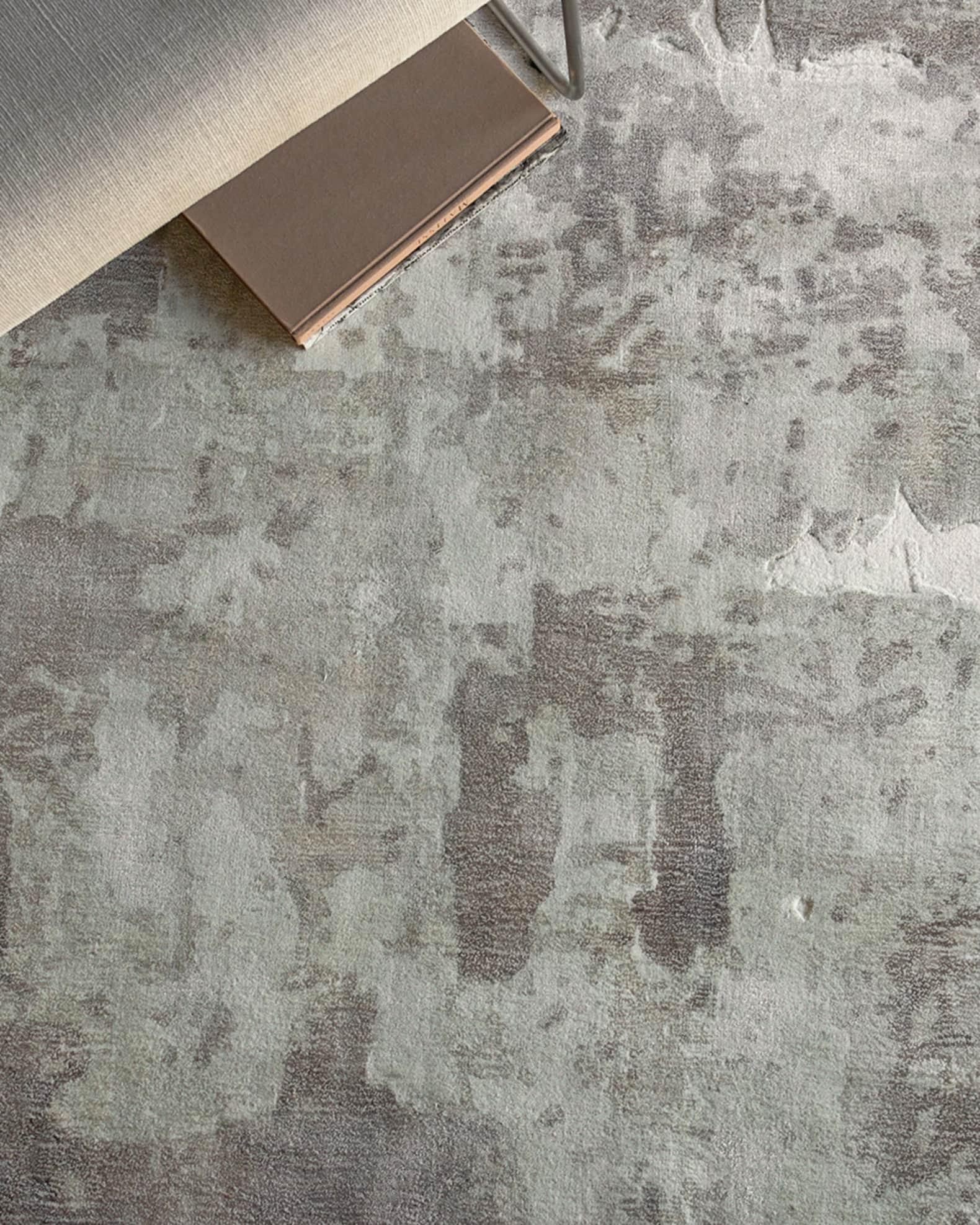 Exquisite Rugs Papyrus Beige Wool/Bamboo Silk handloomed Area Rug ...