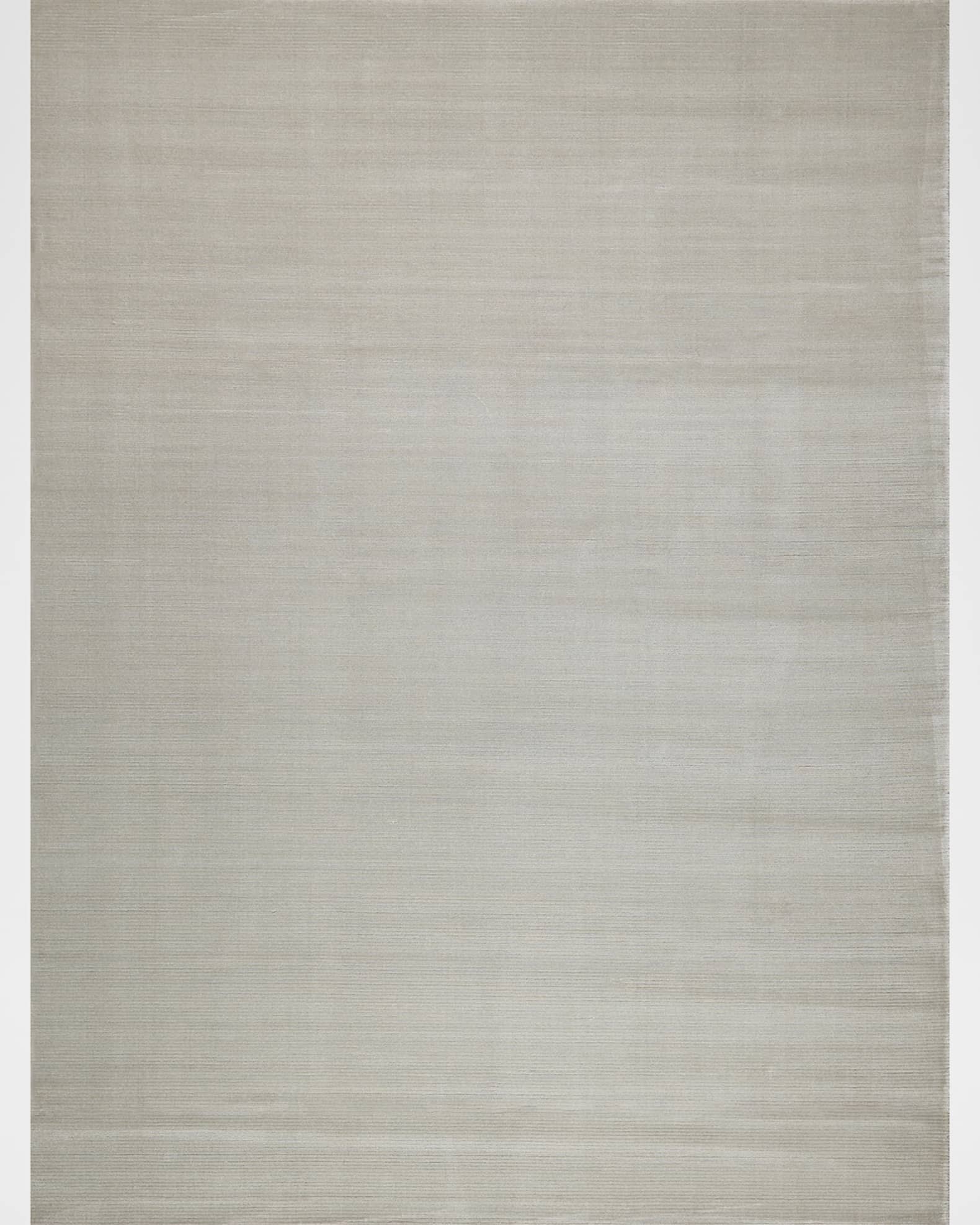Exquisite Rugs Pavia Hand-Loomed Silver Rug, 8' x 10' | Neiman Marcus