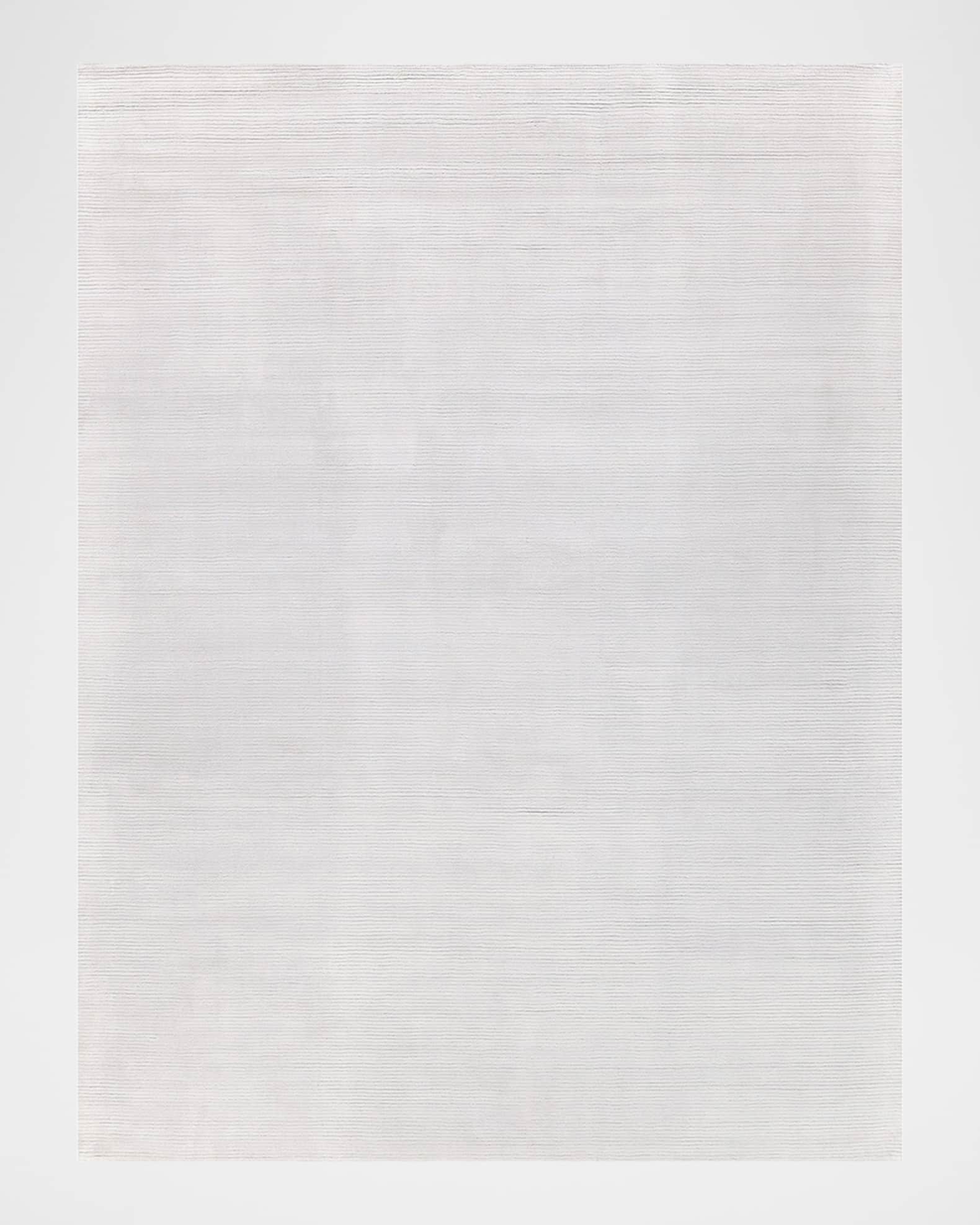Exquisite Rugs Pavia Hand-Loomed White Rug, 12' x 15' | Neiman Marcus